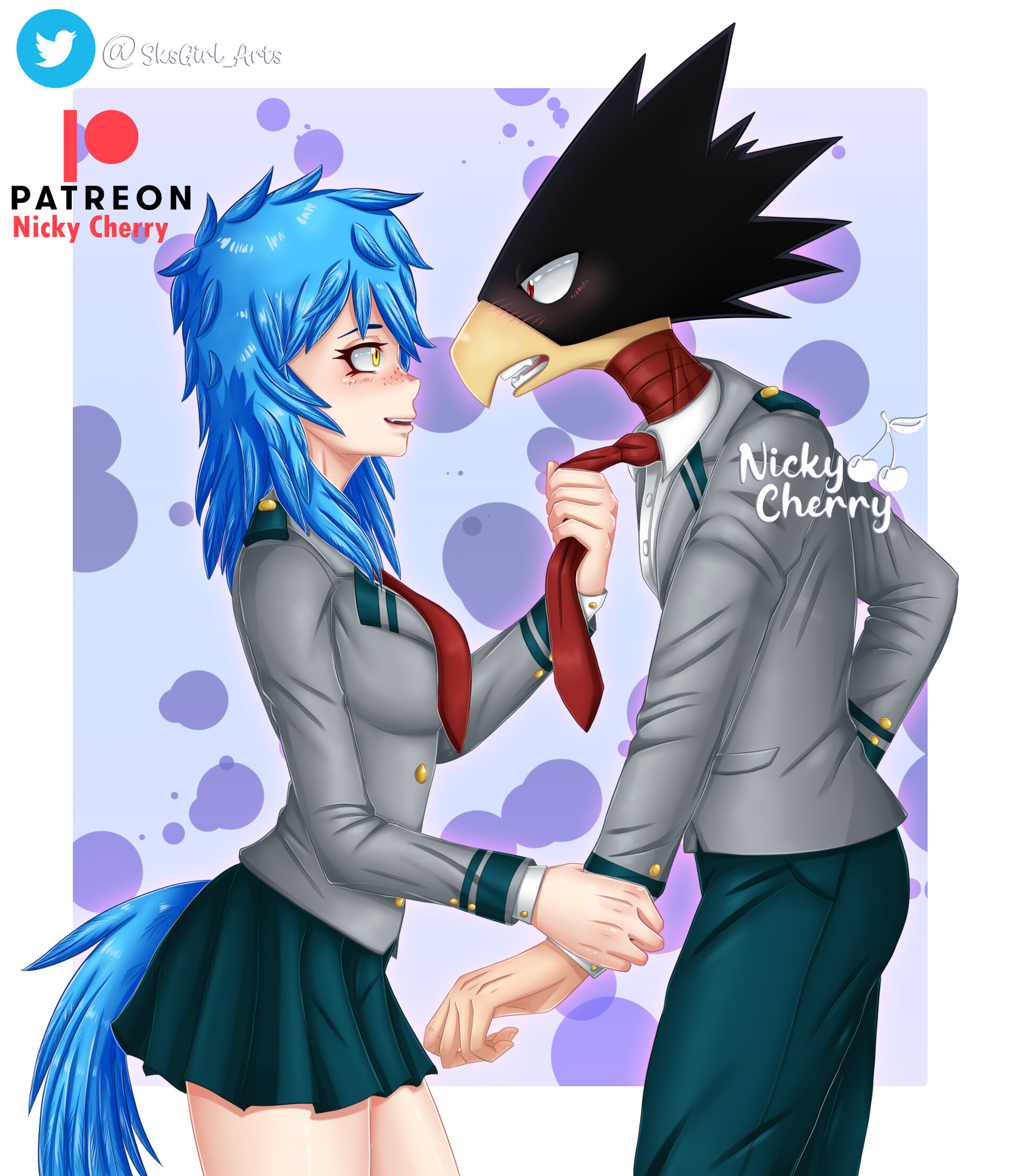 ArtStation - "Pulling Tie"