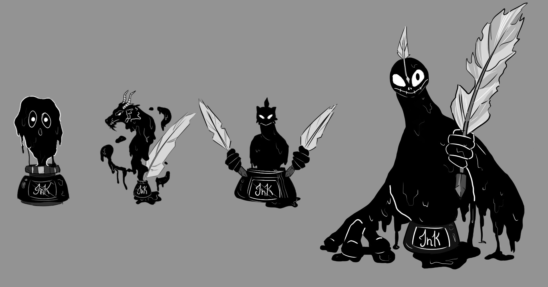 ArtStation - Ink Monster