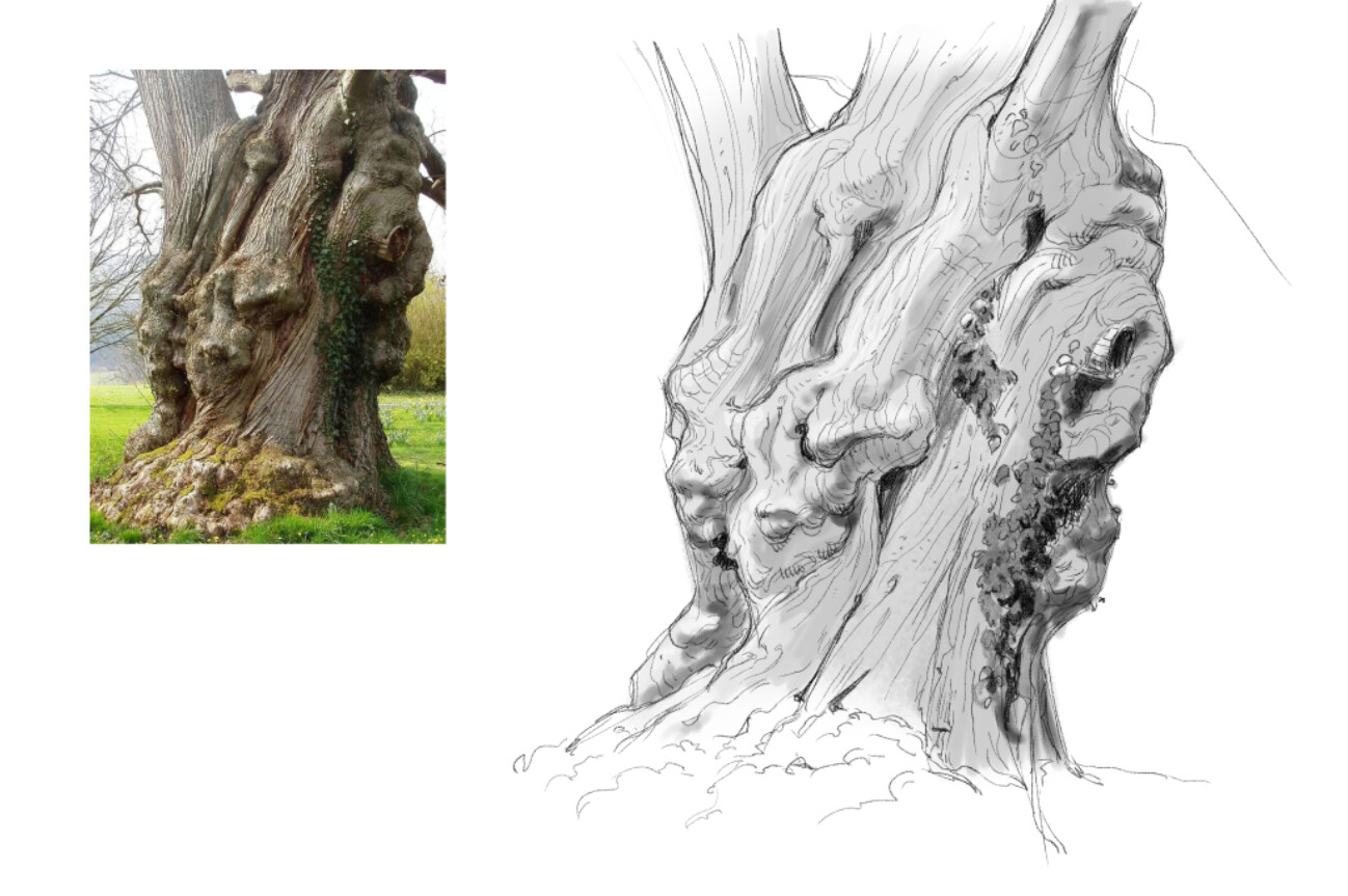 ArtStation - practice tree