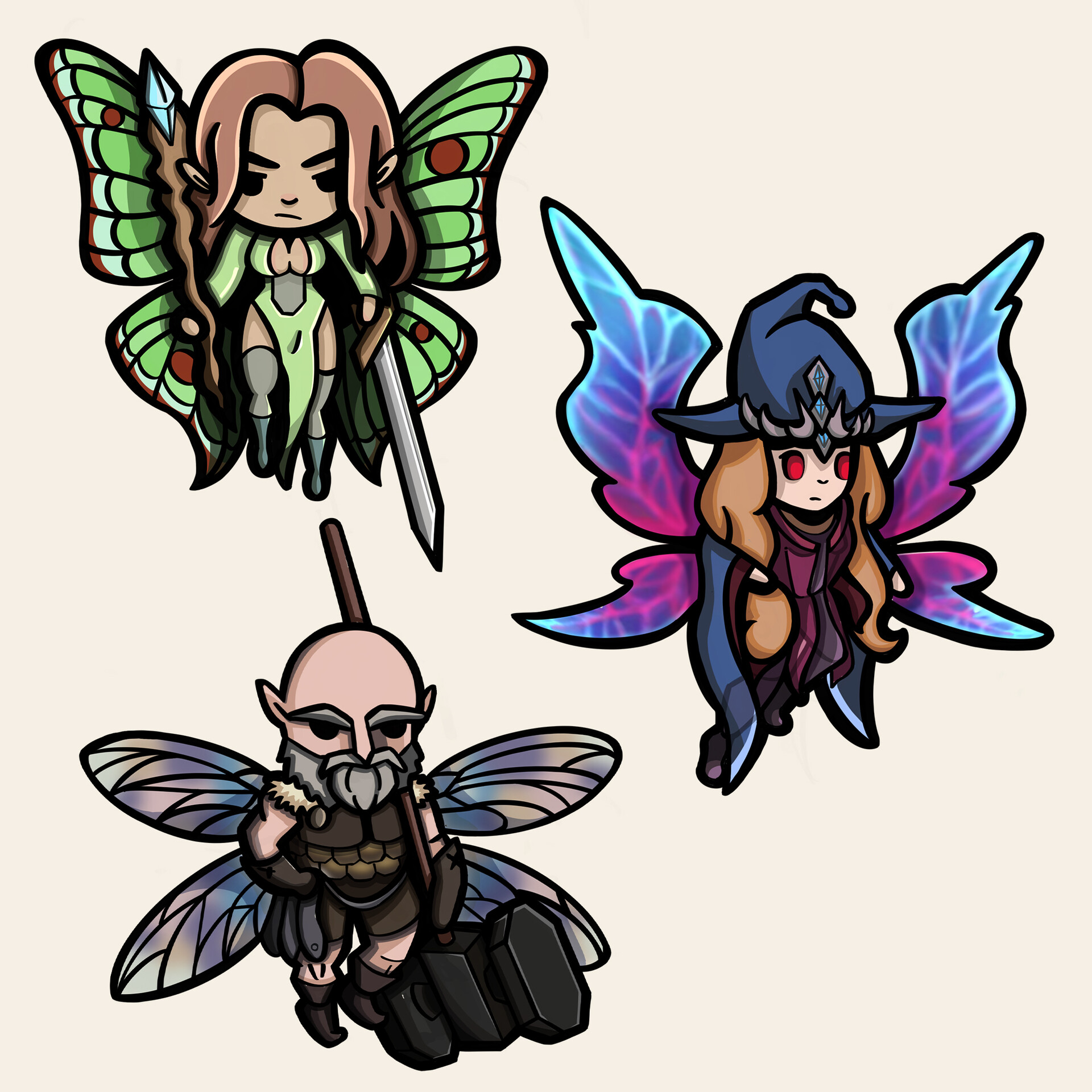 ArtStation - DND Tokens // Fairies