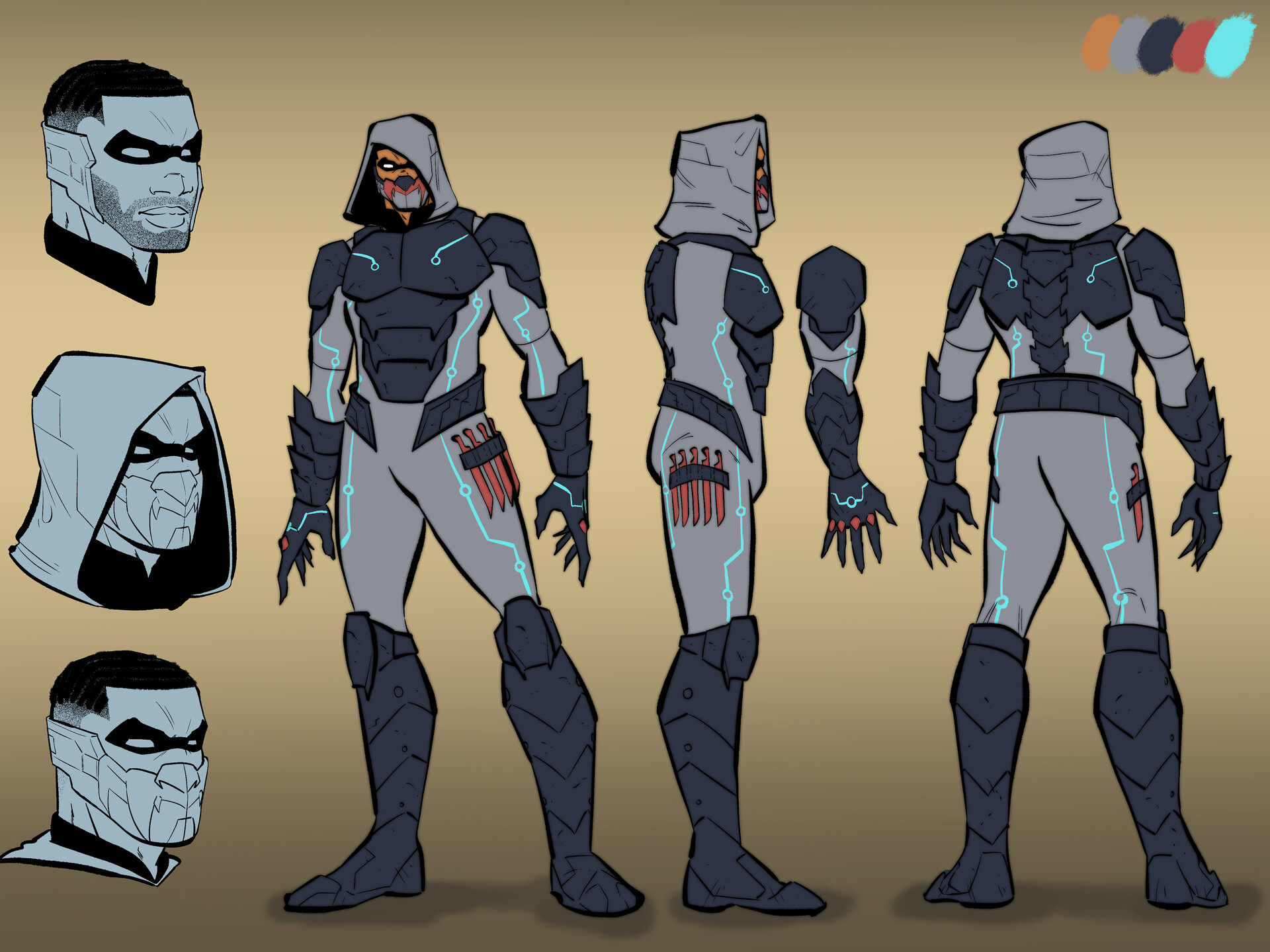 ArtStation - GreyWolf desing