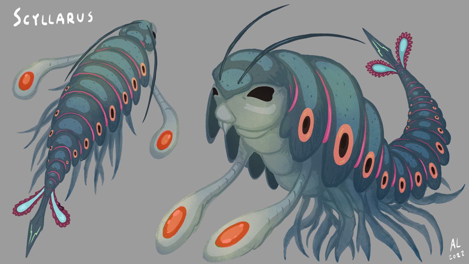 Alan Lujano - Abyss- Character Design & Game Art Animations