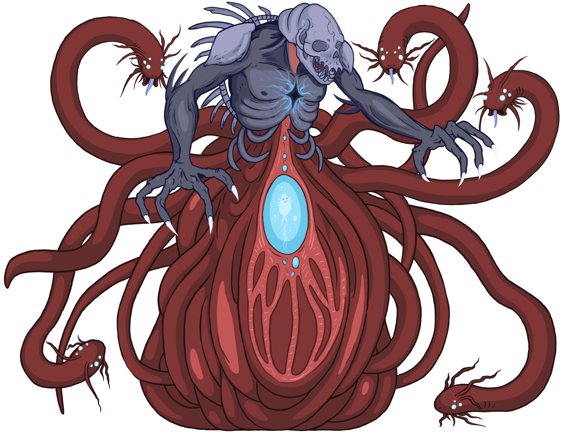 Alan Lujano - Abyss- Character Design & Game Art Animations