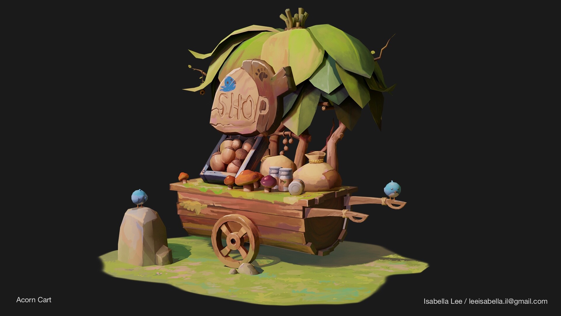 ArtStation - Acorn Shop