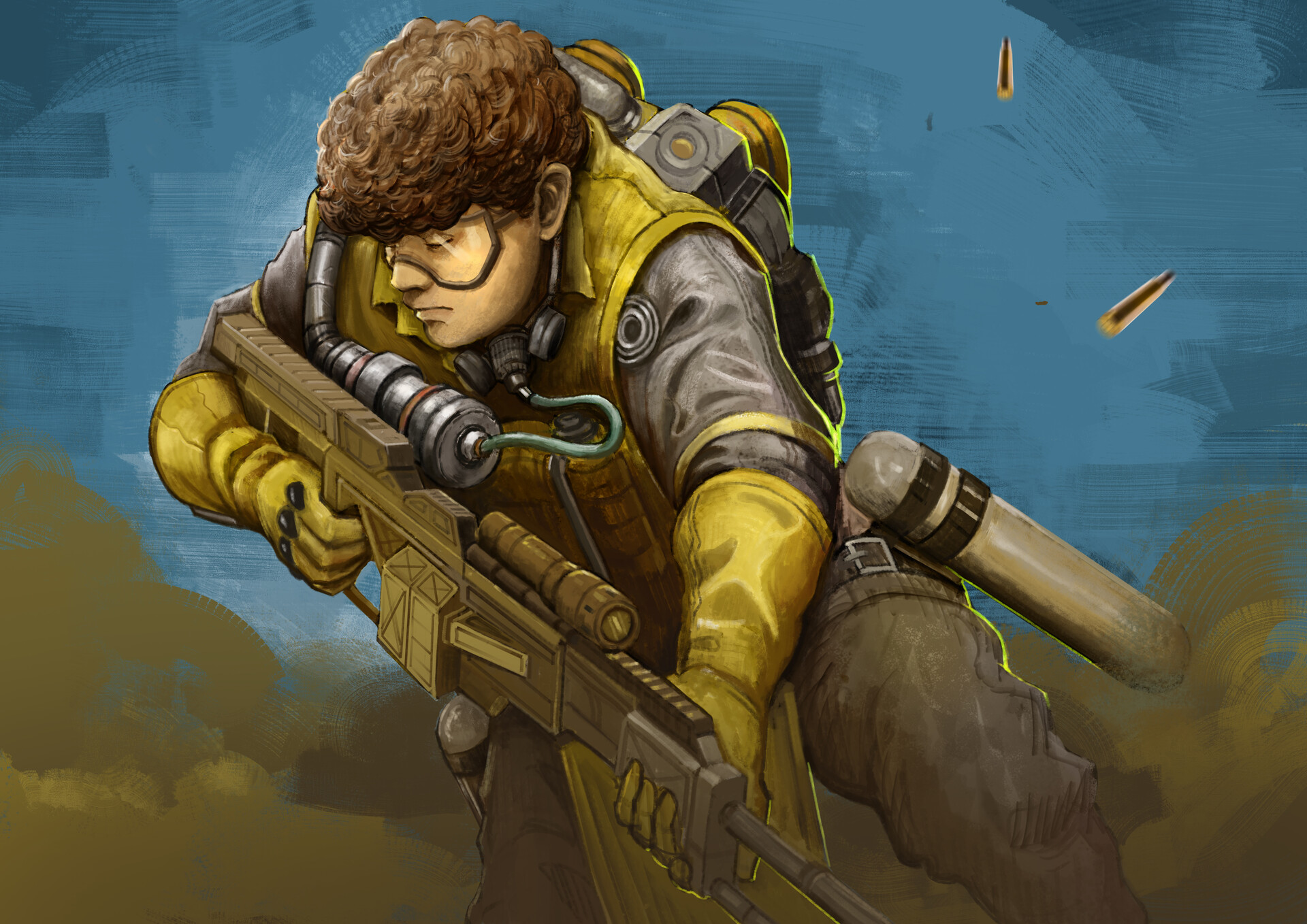 ArtStation - Caustic : Apex Legends Inspired Character Art