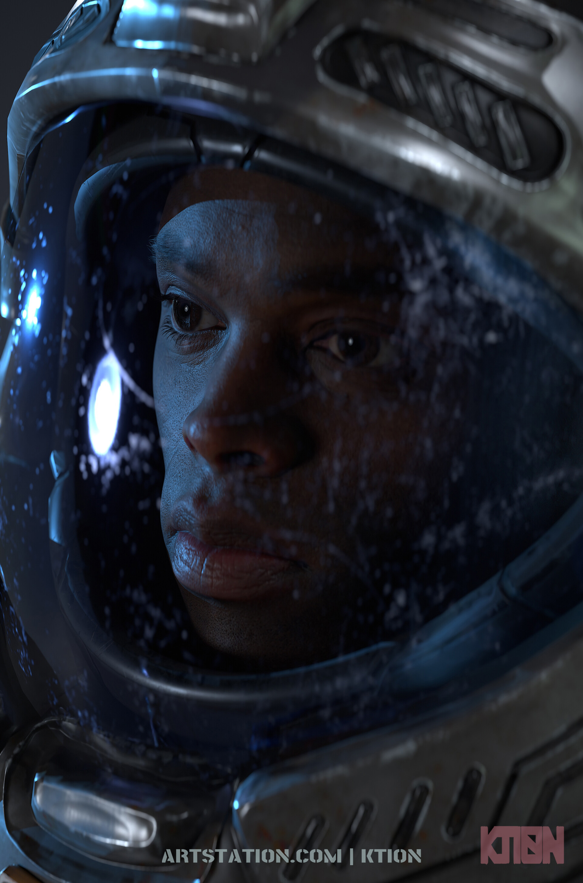ArtStation - Black astronaut