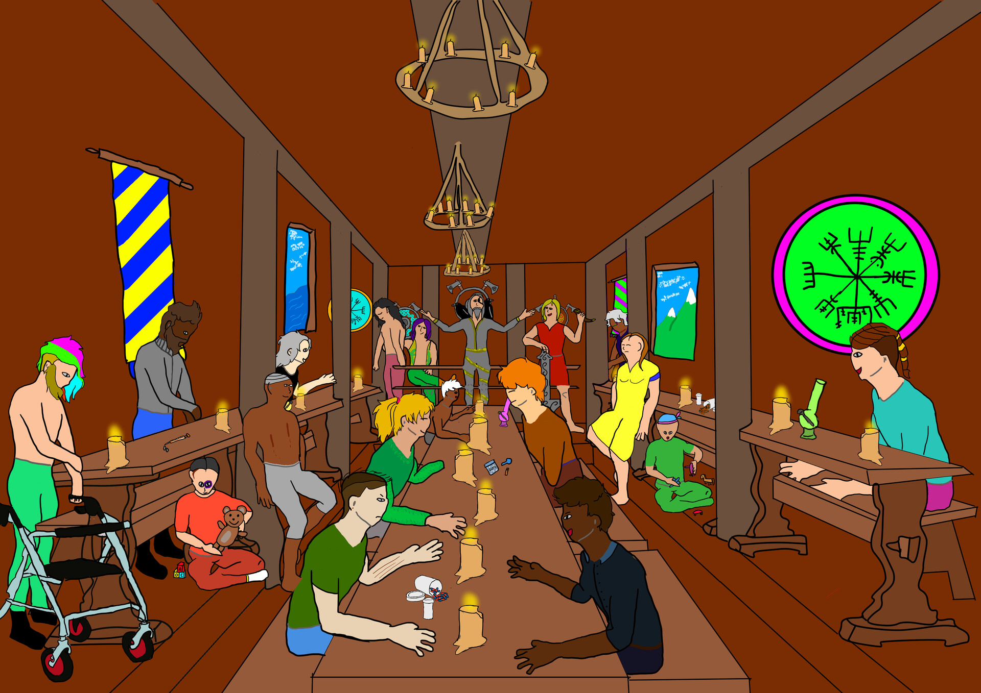 ArtStation - Halls of Valhalla (Inclusion exhibition)