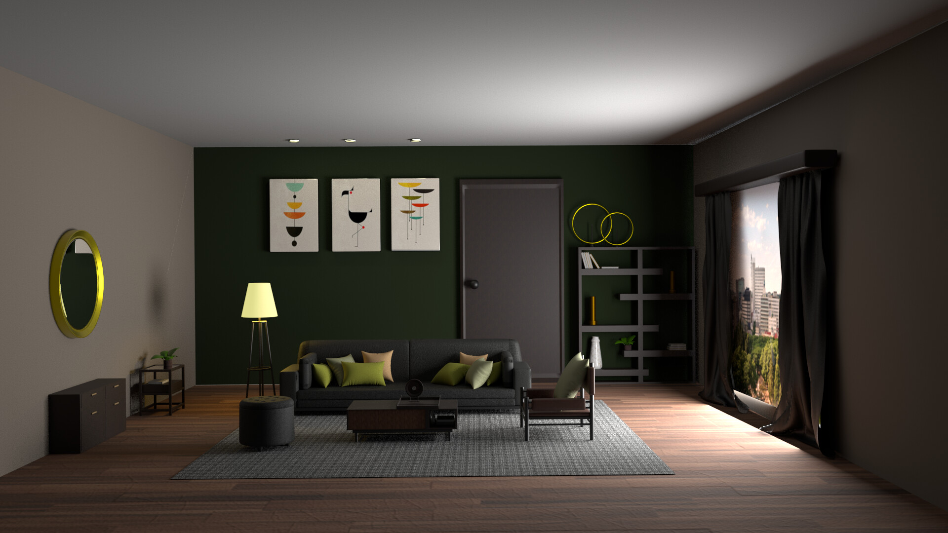 ArtStation - Interior Design 3d model