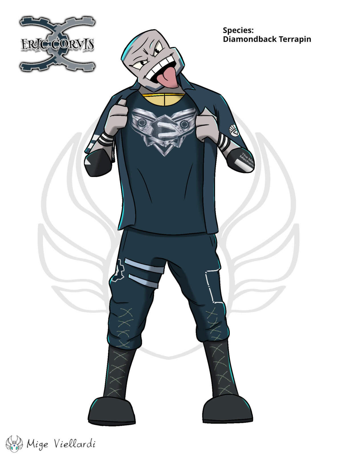 Mige Viellardi - Commission from UWA Elite Wrestling Company