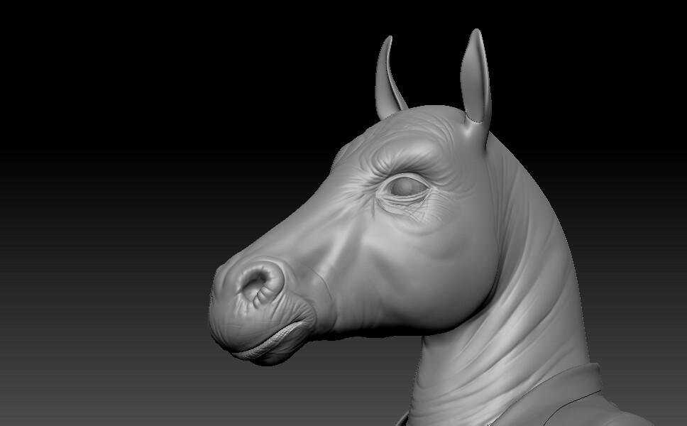 ArtStation - Humanoid Horse WIP
