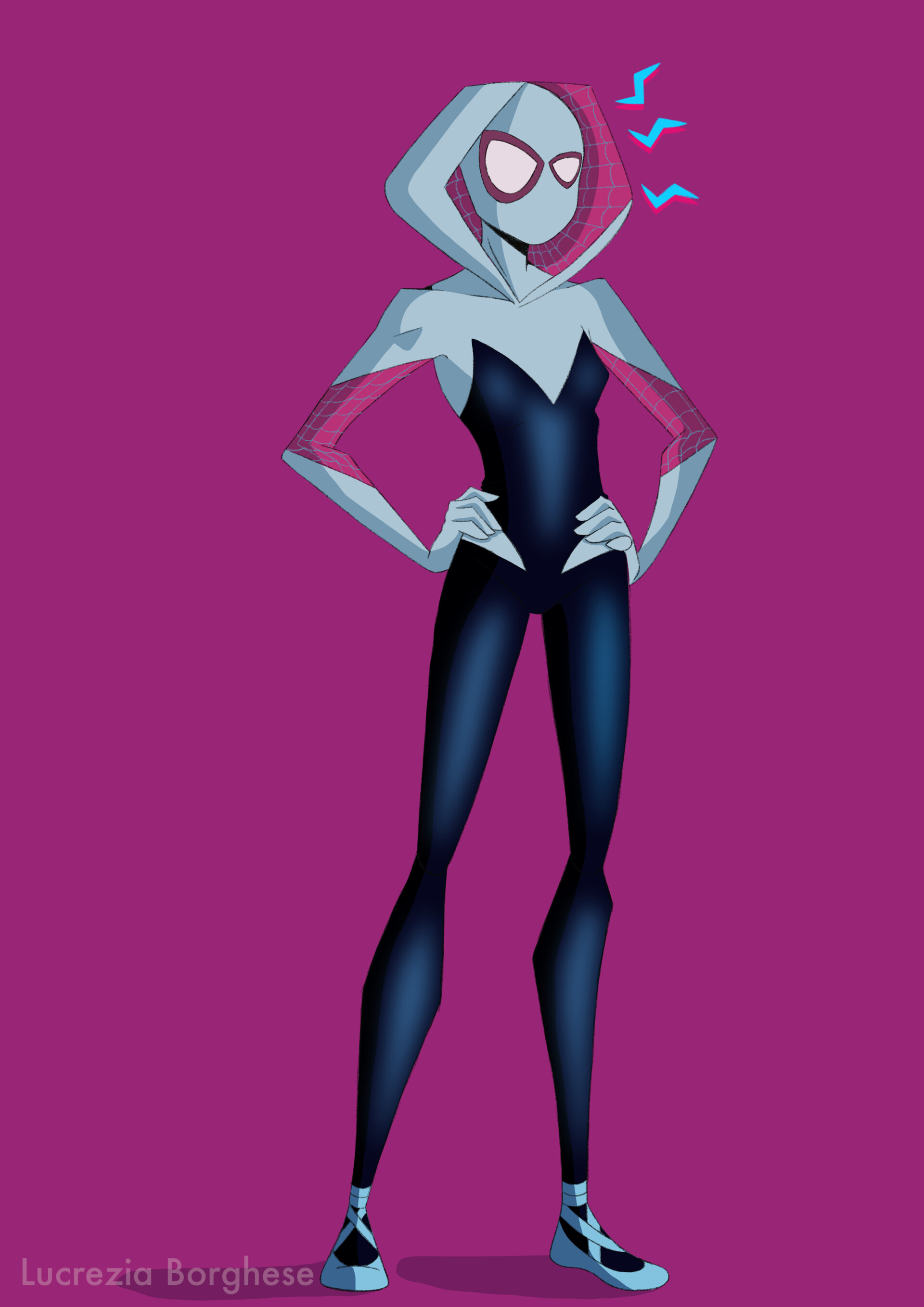 ArtStation - Gwen Stacy Character Study