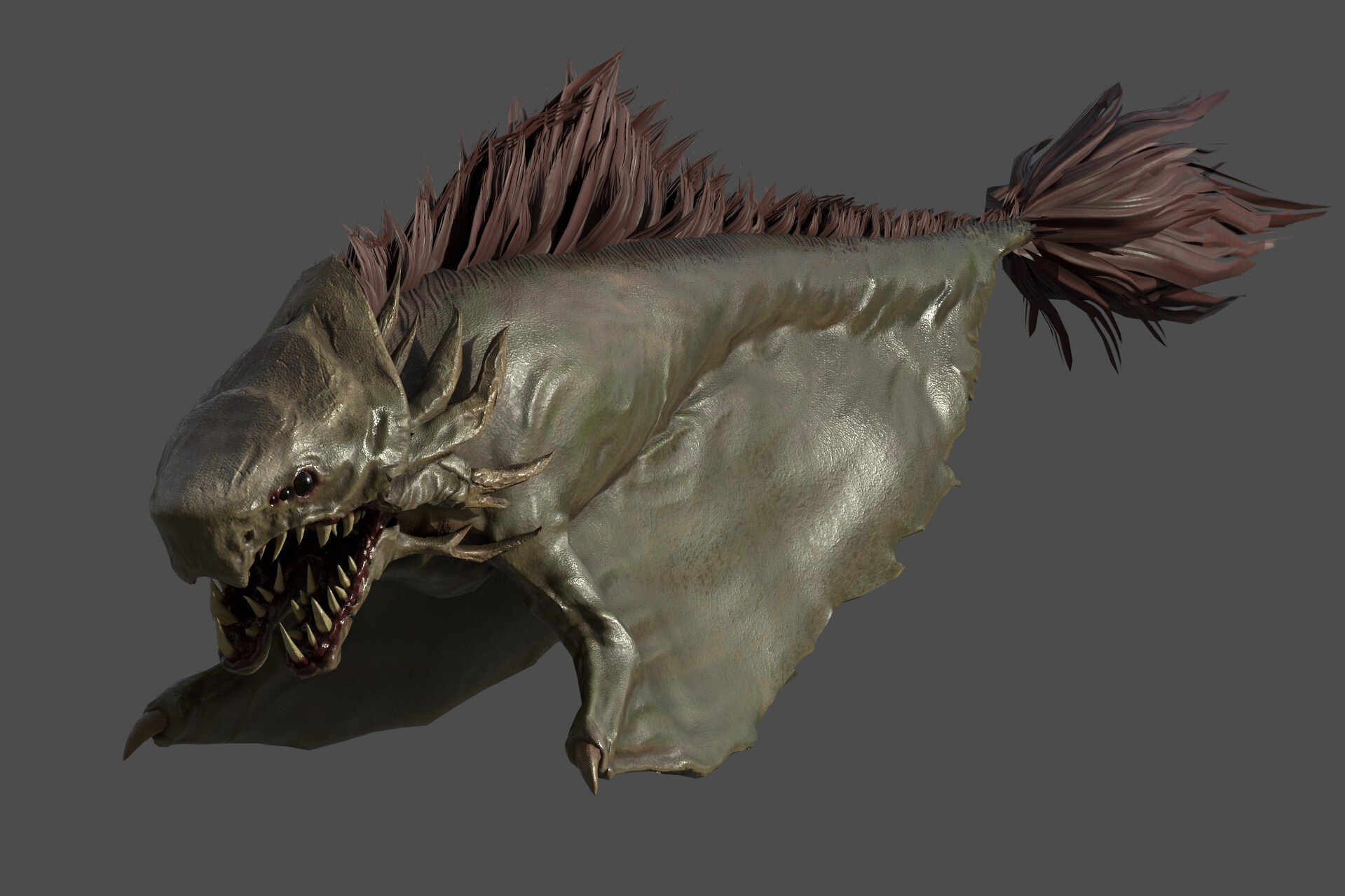 ArtStation - Voidtrain shark funart