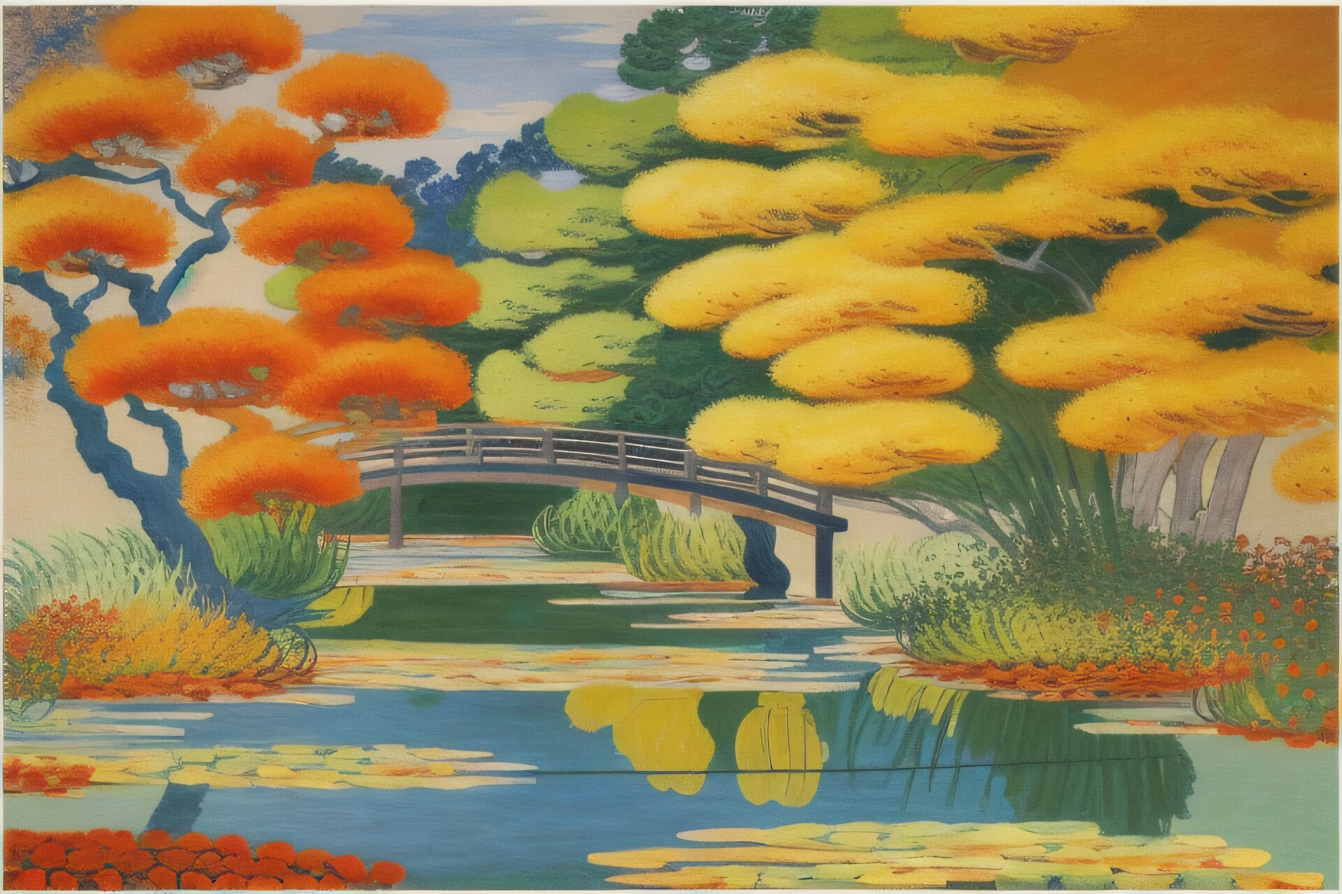Japanese Zen Landscape Painting