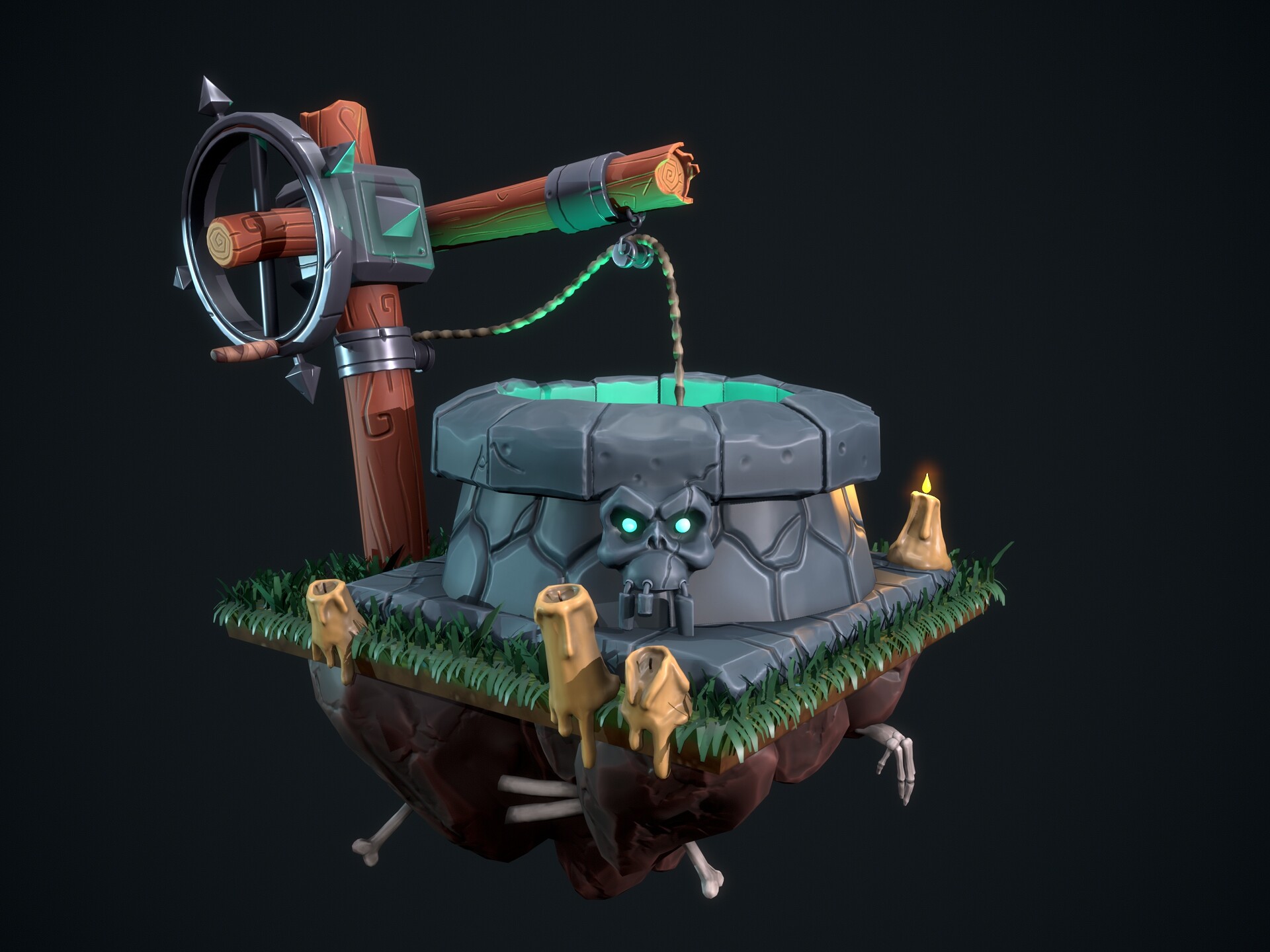 ArtStation - The well of fel