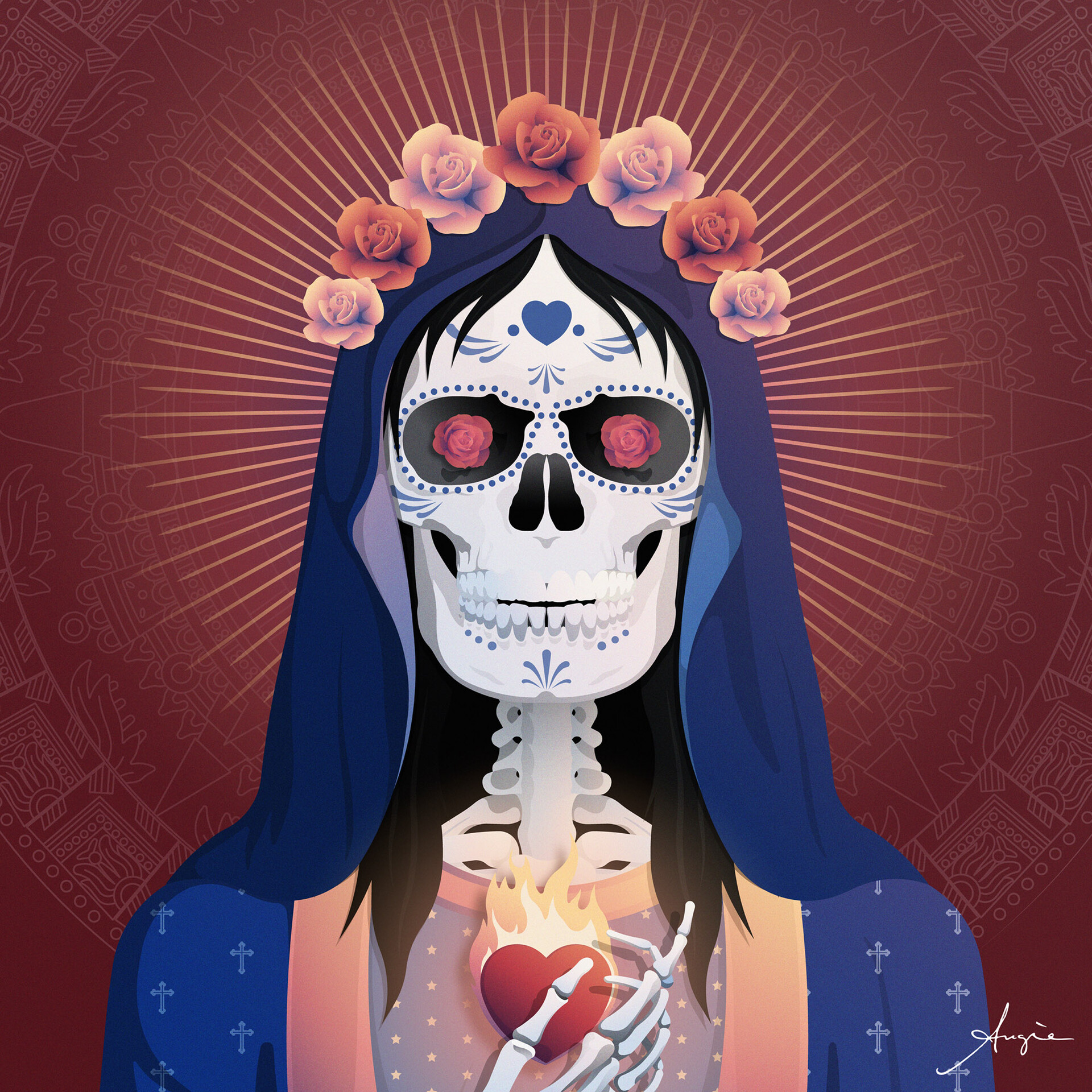 ArtStation - Santa Muerte