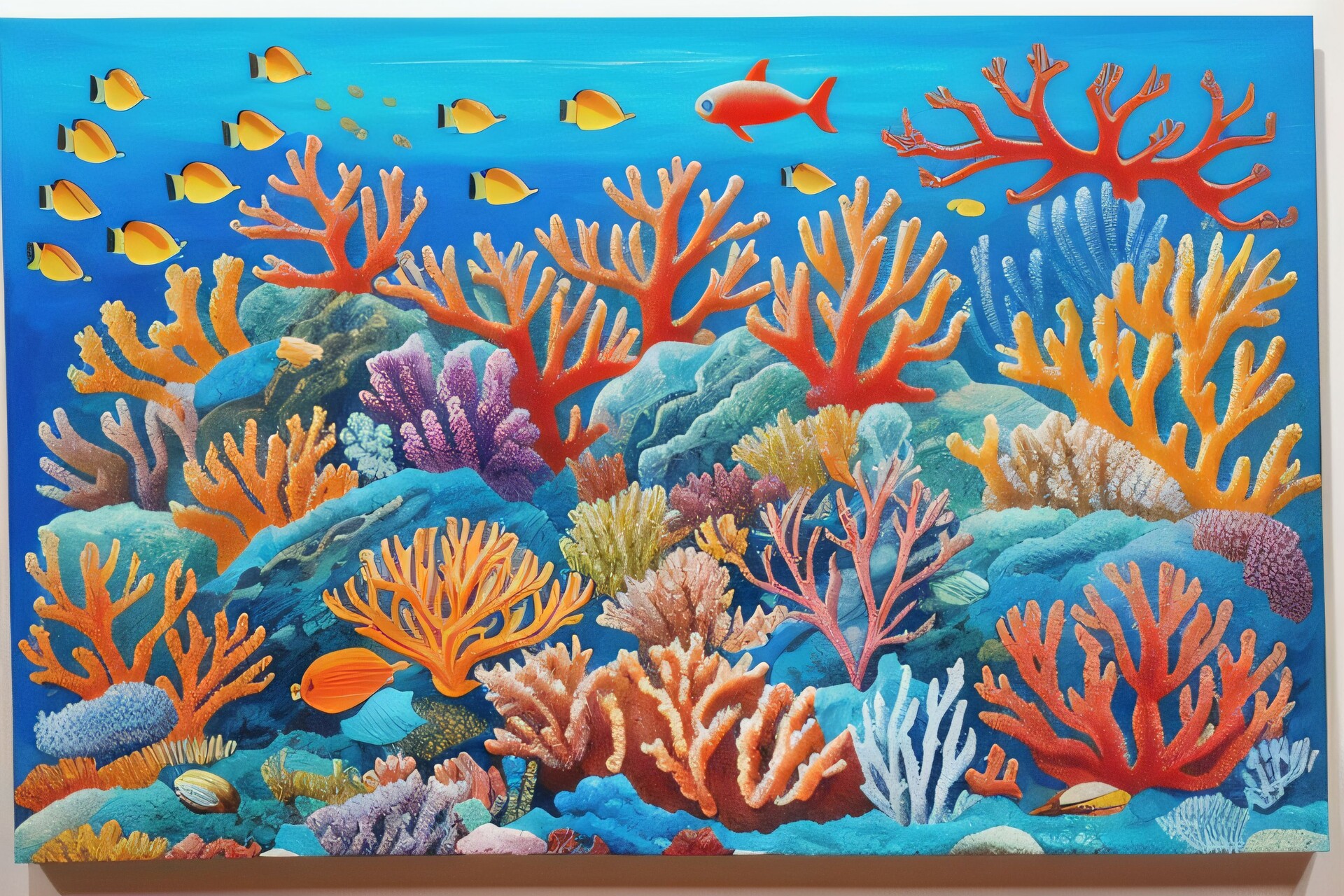 Coral Painting