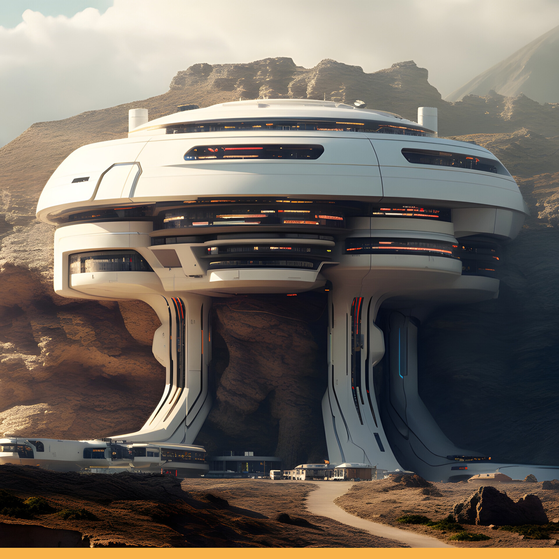 ArtStation - 303 SCI-FI Exterior Design References