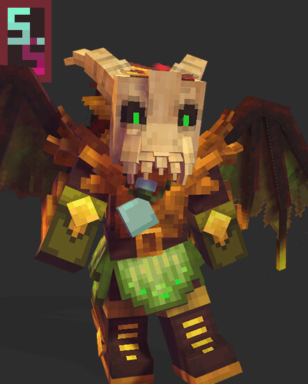 ArtStation - [Minecraft]Shaman armour