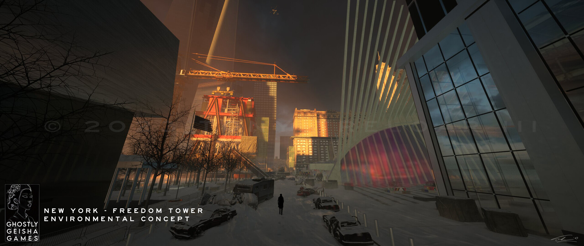 ArtStation - New York - Freedom Tower & Surrounding Areas ...