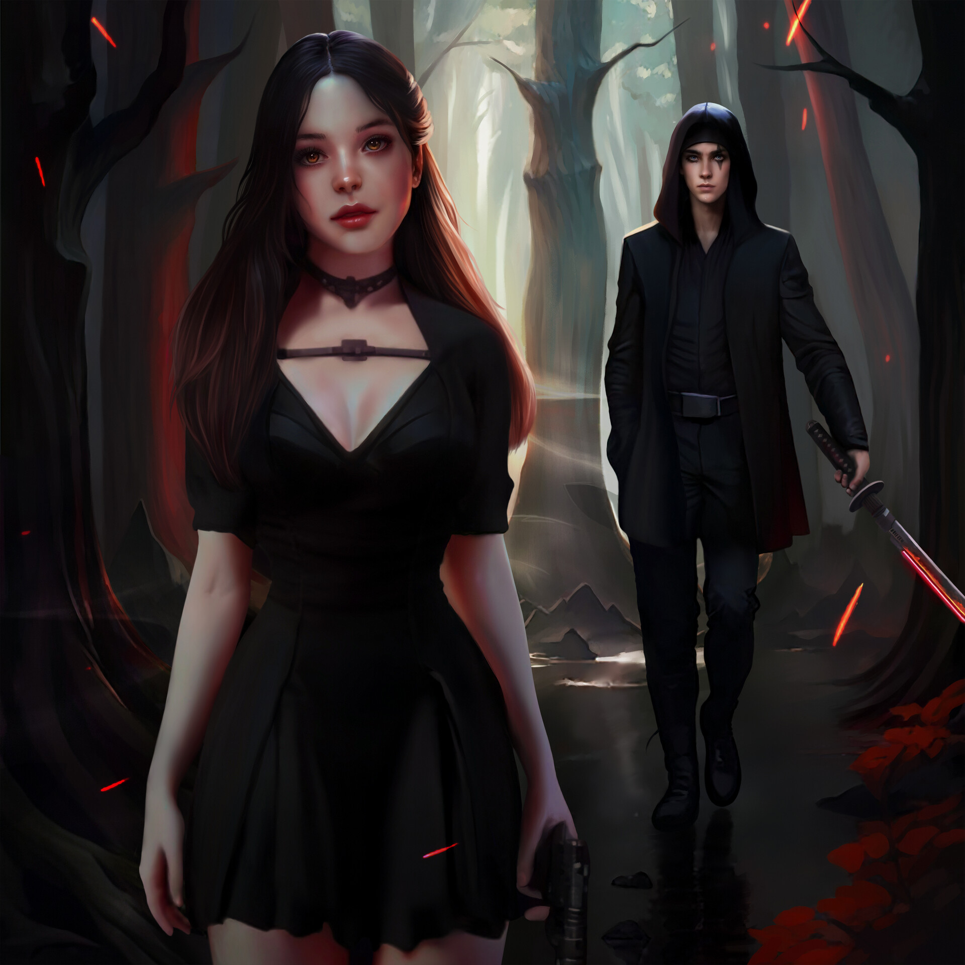 ArtStation - Ghost Flow - cover for MAKILLIAN