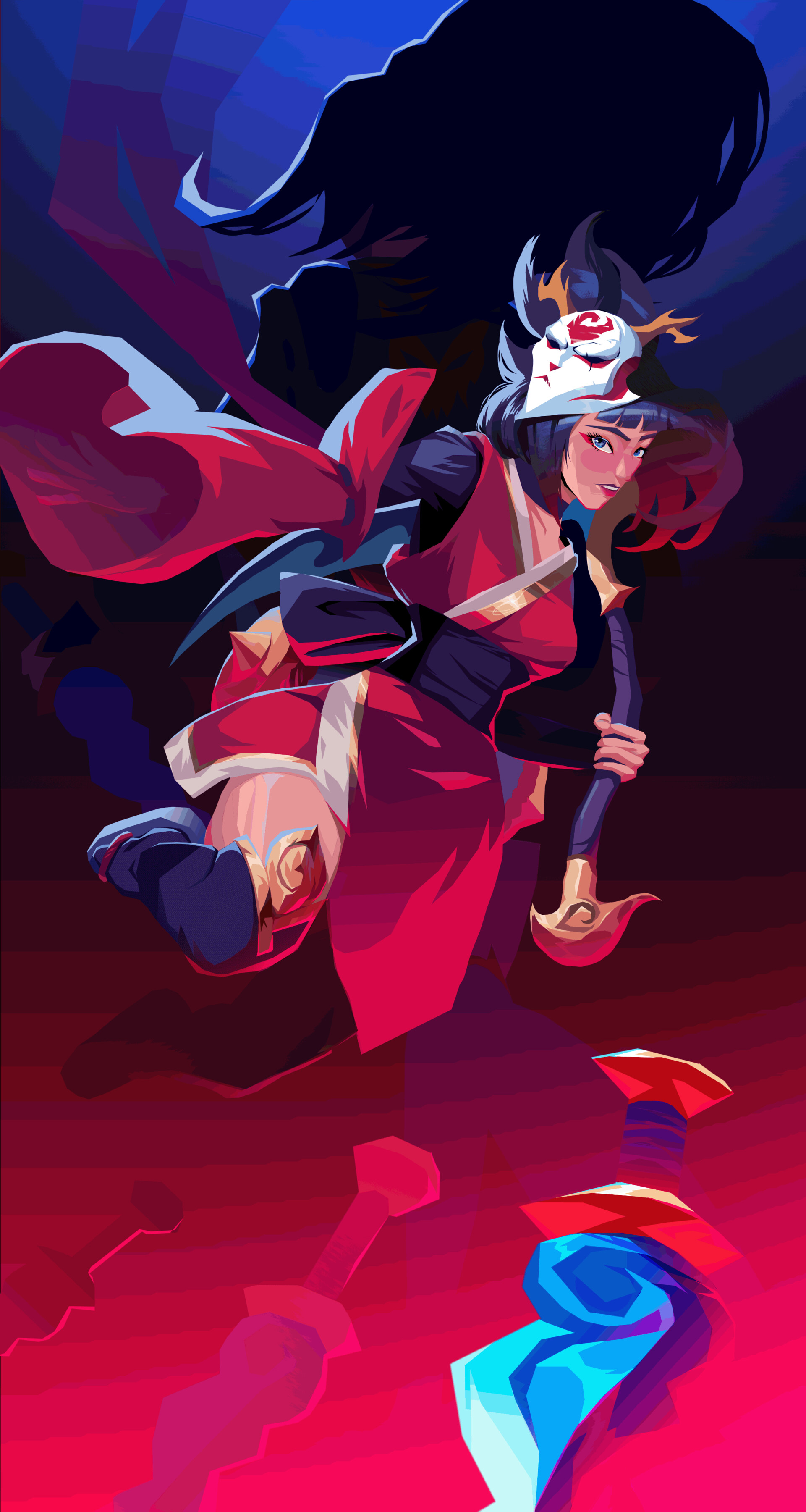 ArtStation - Blood Moon Akali