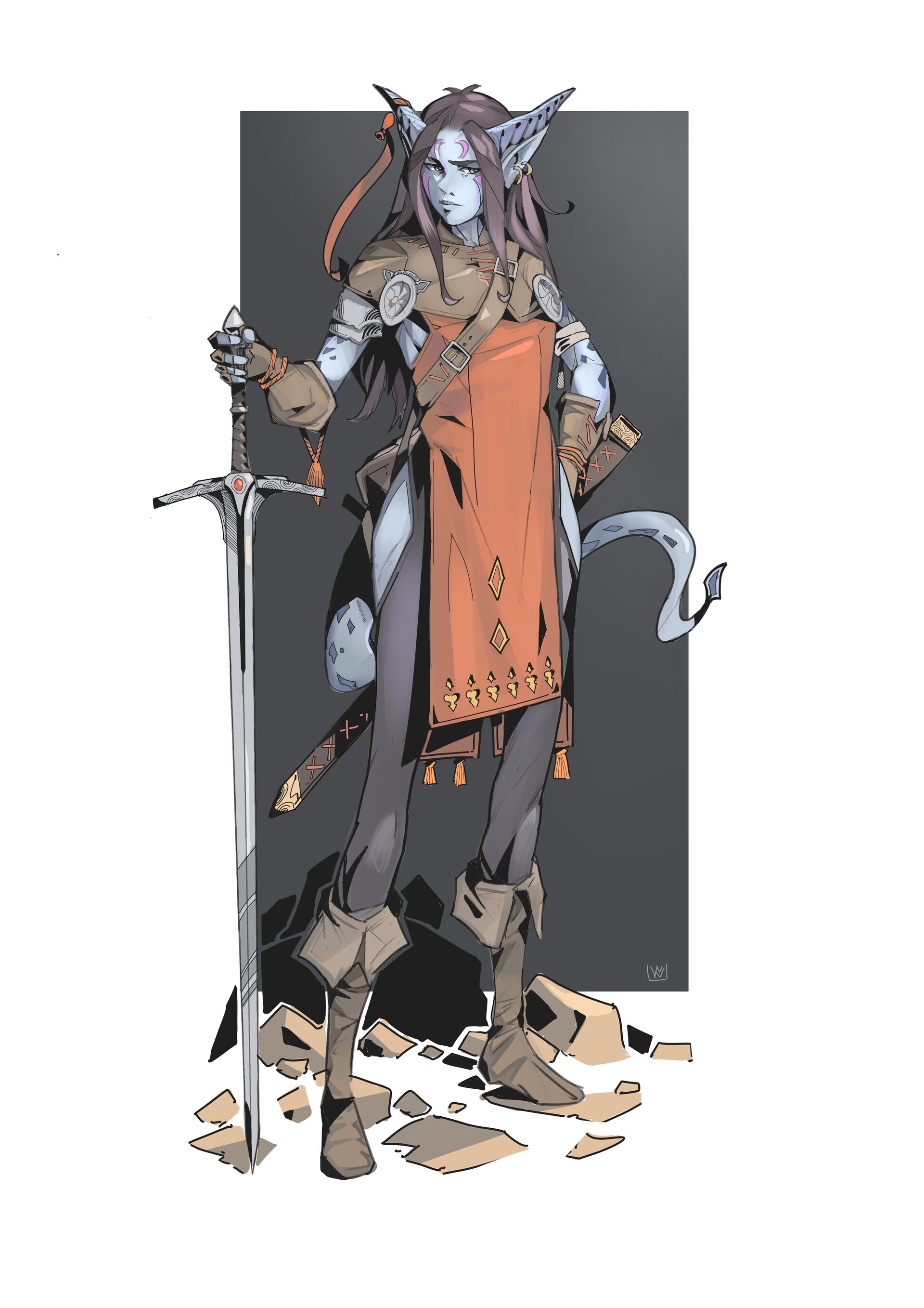 ArtStation - Warrior character