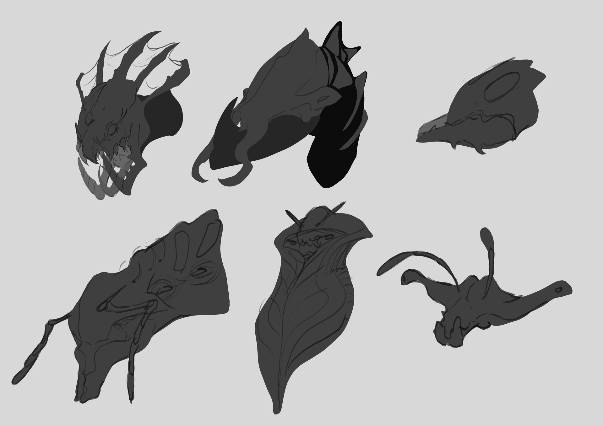 Dziban - André Fortín - Insectoid | Creature Design breakdown