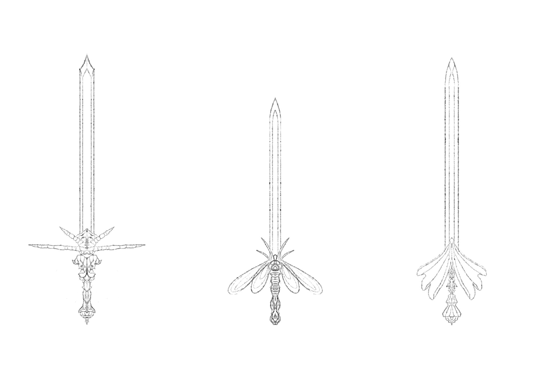 ArtStation - Various Sword Designs