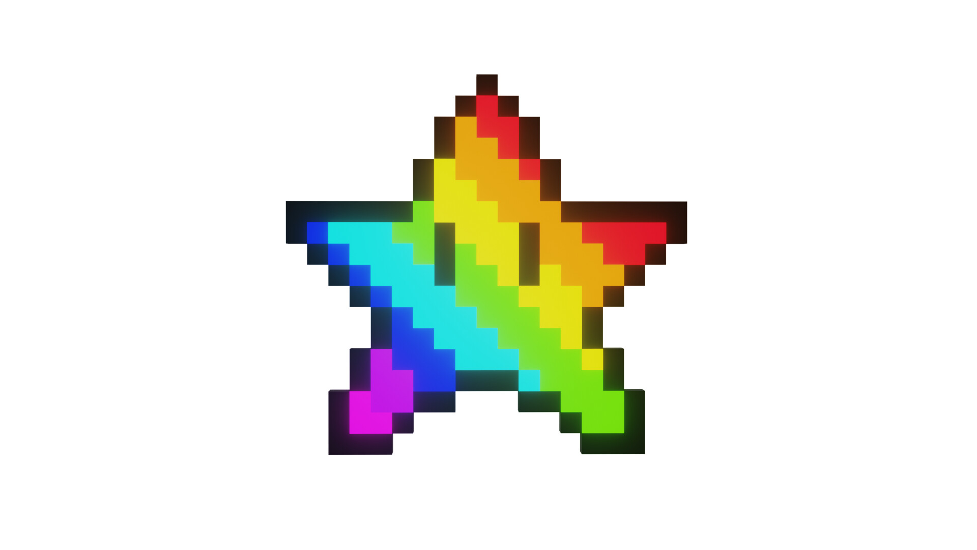 Kirsten Emmanuel - (Mrs Midnite) - Super Mario Rainbow Star 3D model and Animation