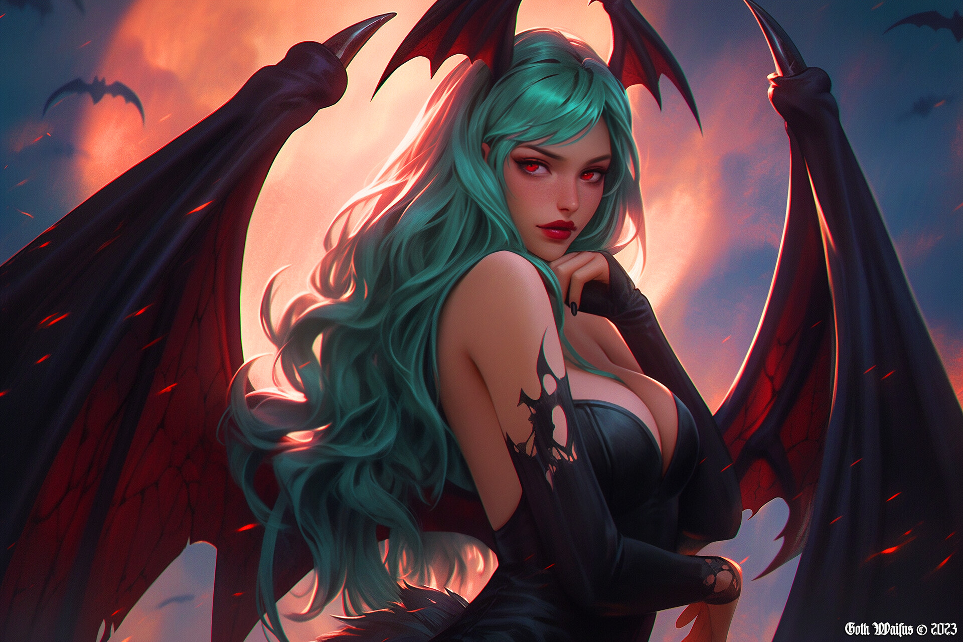 ArtStation - Morrigan Aensland #4