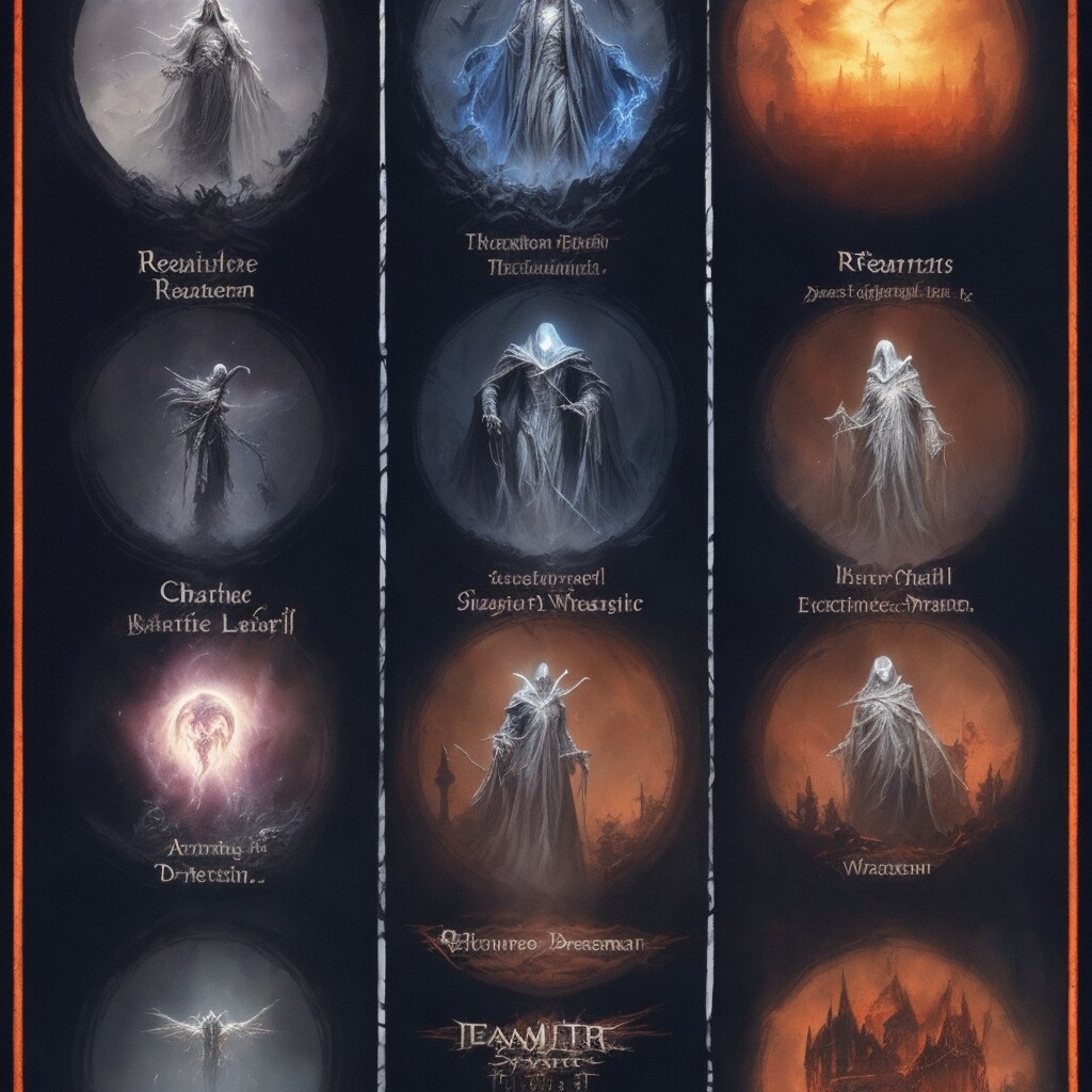 Dennis Norwood - THE DEMON WORLDS - Demons - Guides - Horrific - Gothic