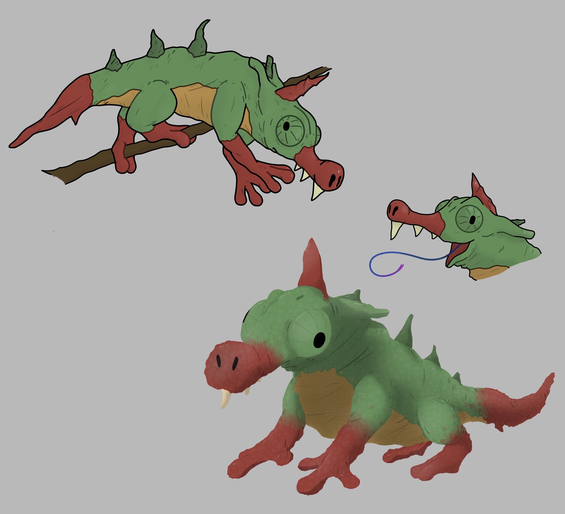 ArtStation - Creature Study #8.