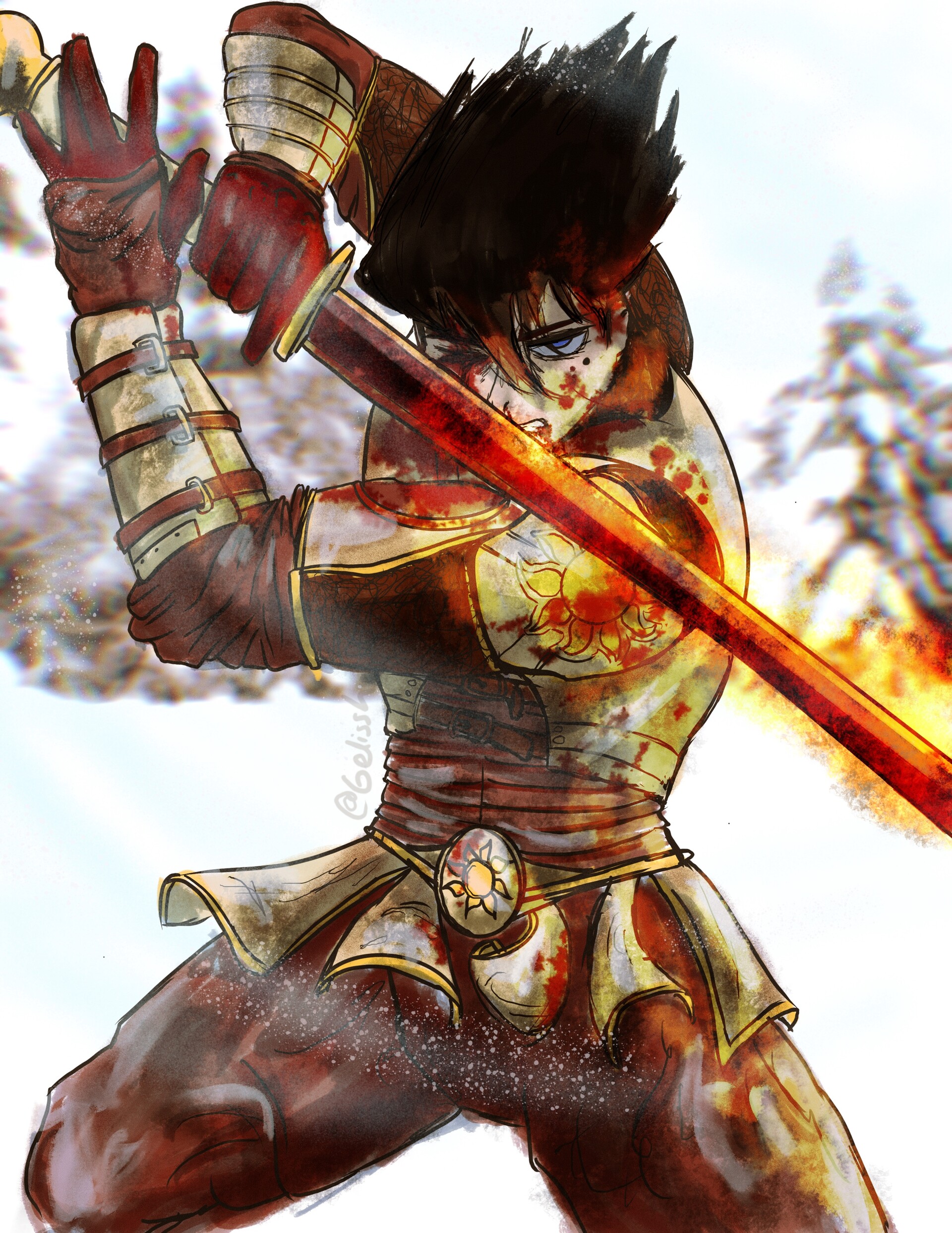 ArtStation - TABITO KARASU FANART - MIDDLE AGES