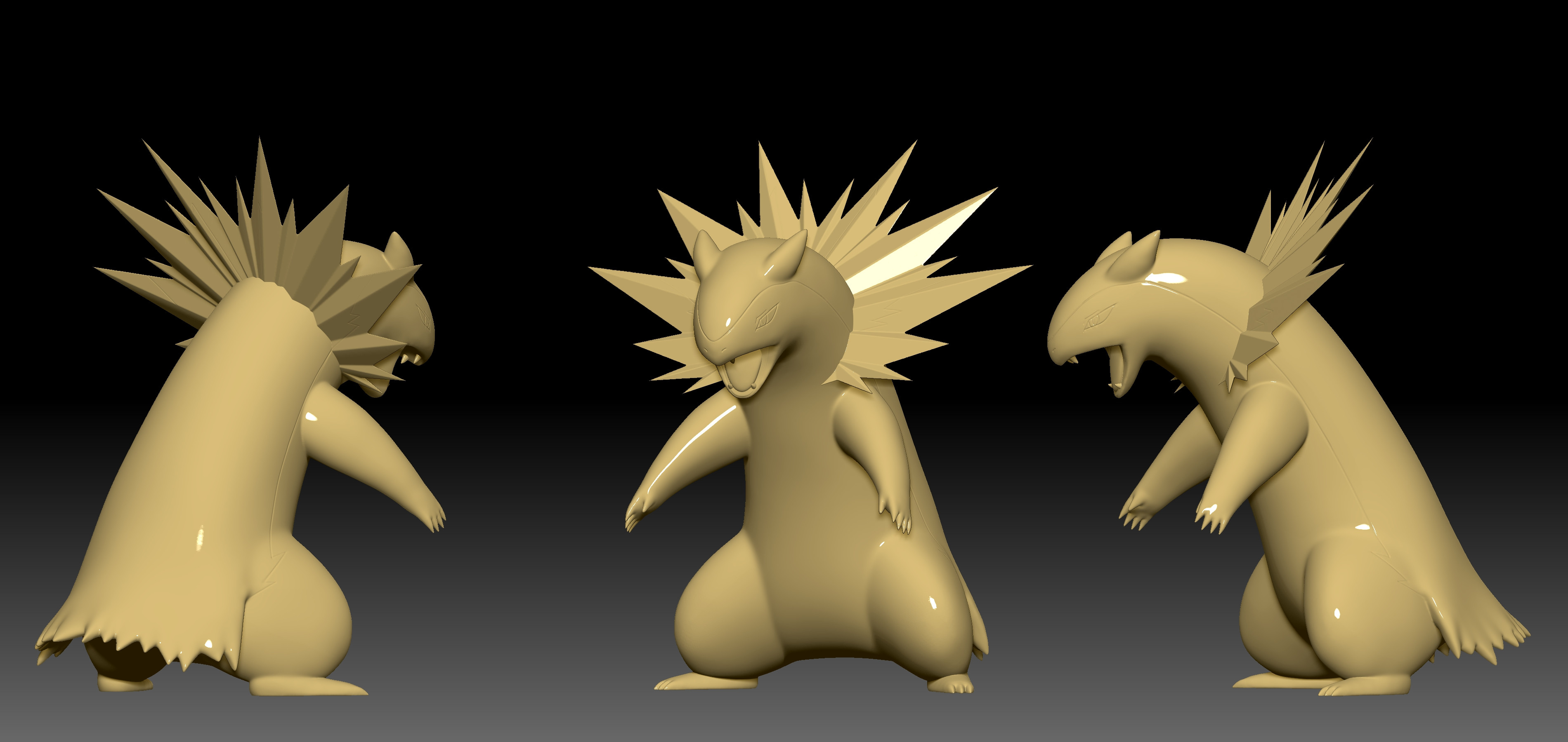 typhlosion 3d