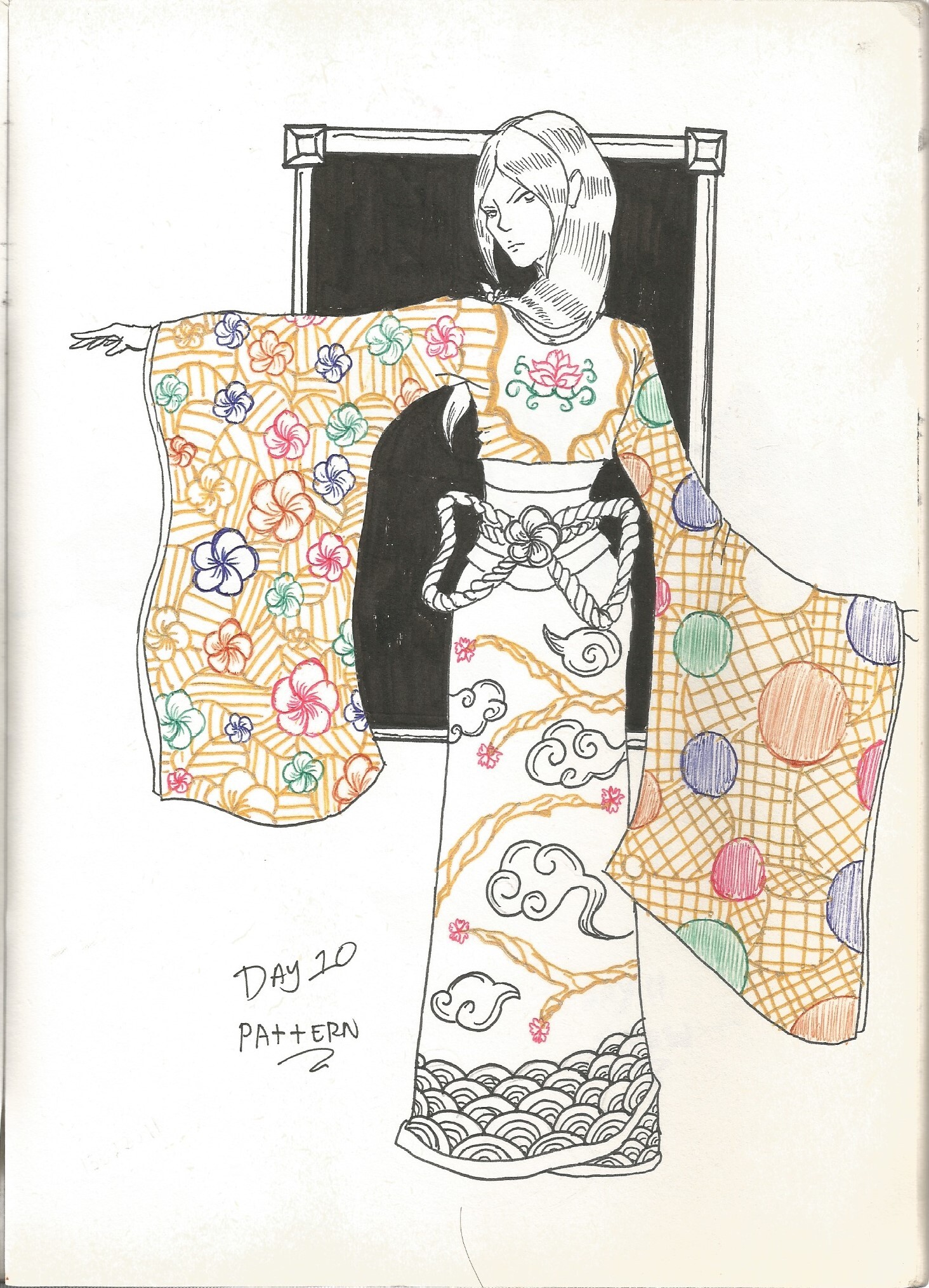 Mesfin Diosina - Ink - Inktober 2019