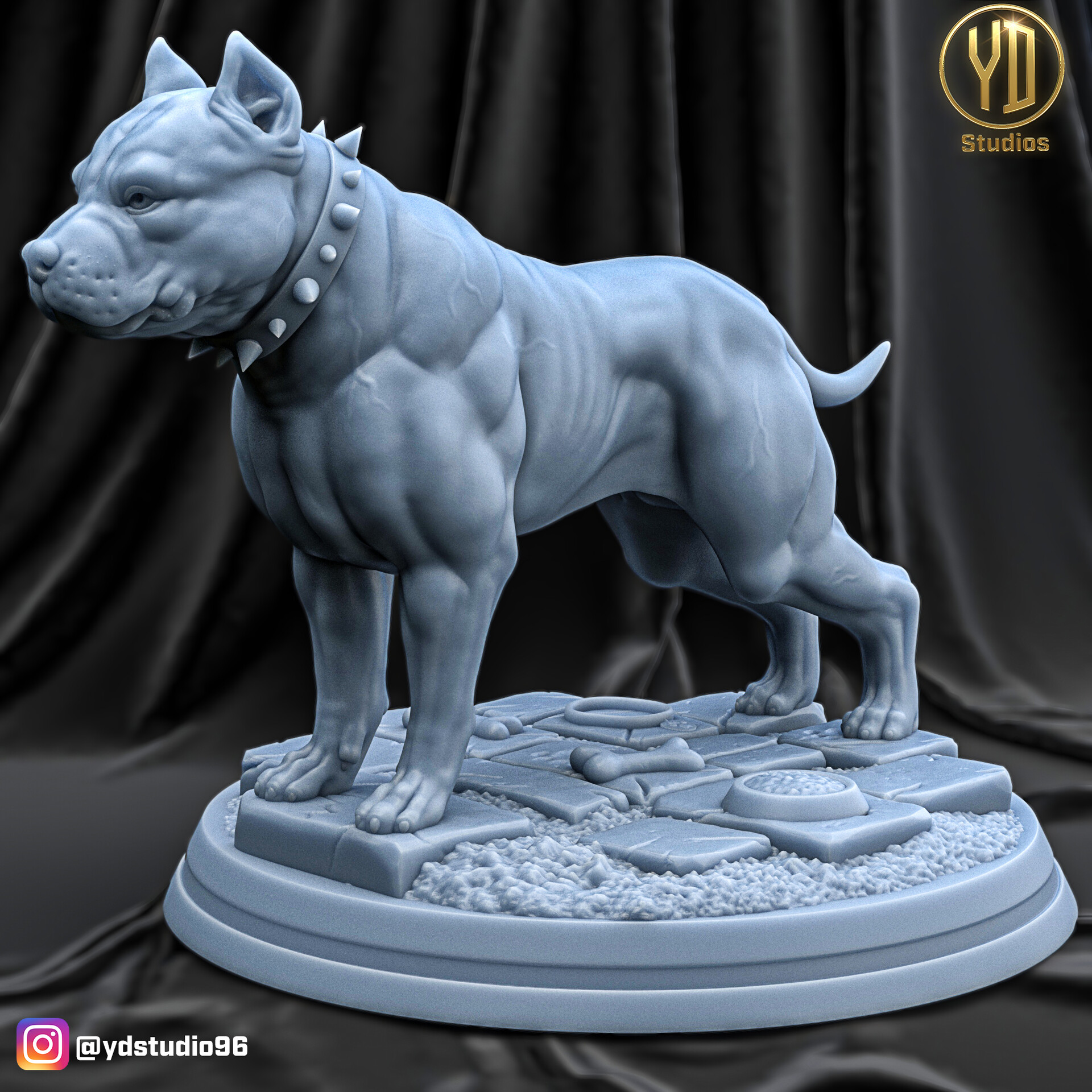 ArtStation - PIT BULL TERRIER