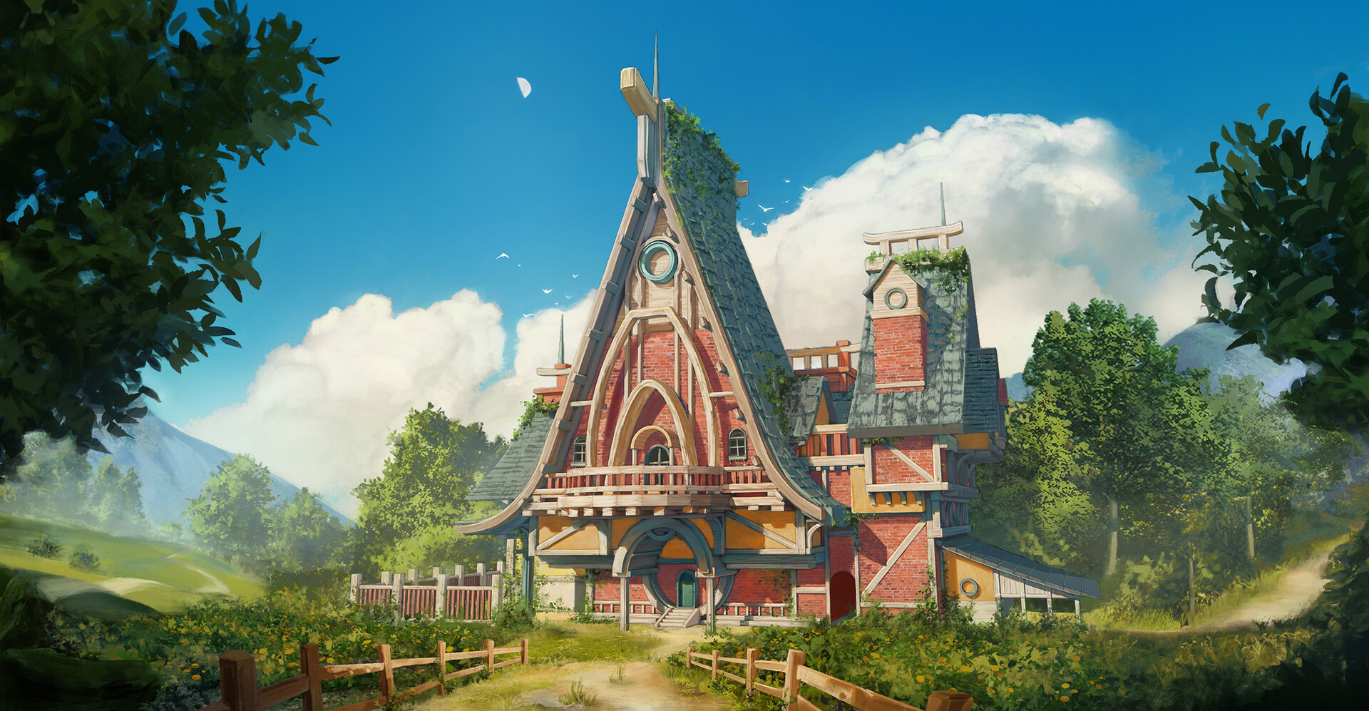 ArtStation - Student's Work : Environment Design 2