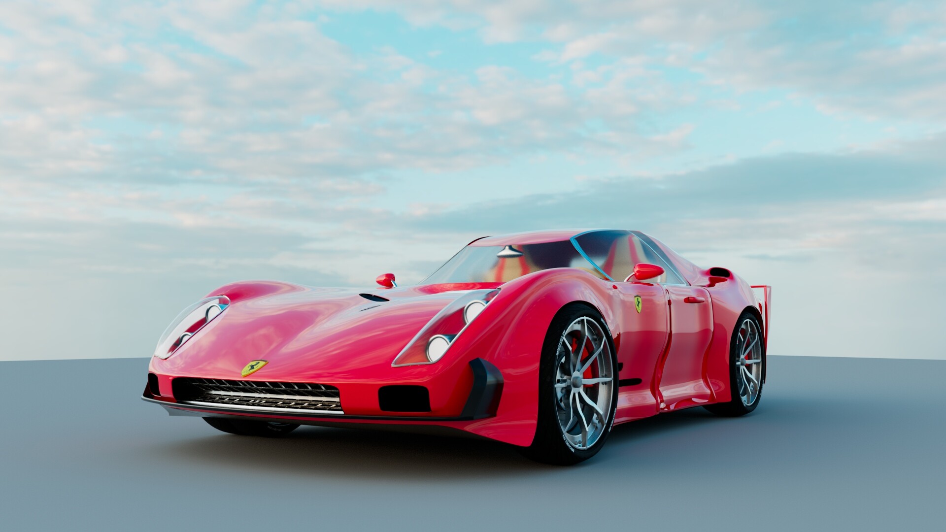 ArtStation - Ferrari Concept