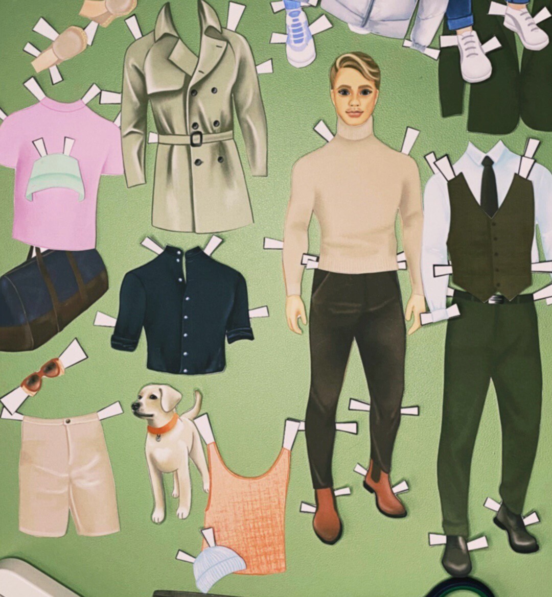 Modern Paper Dolls