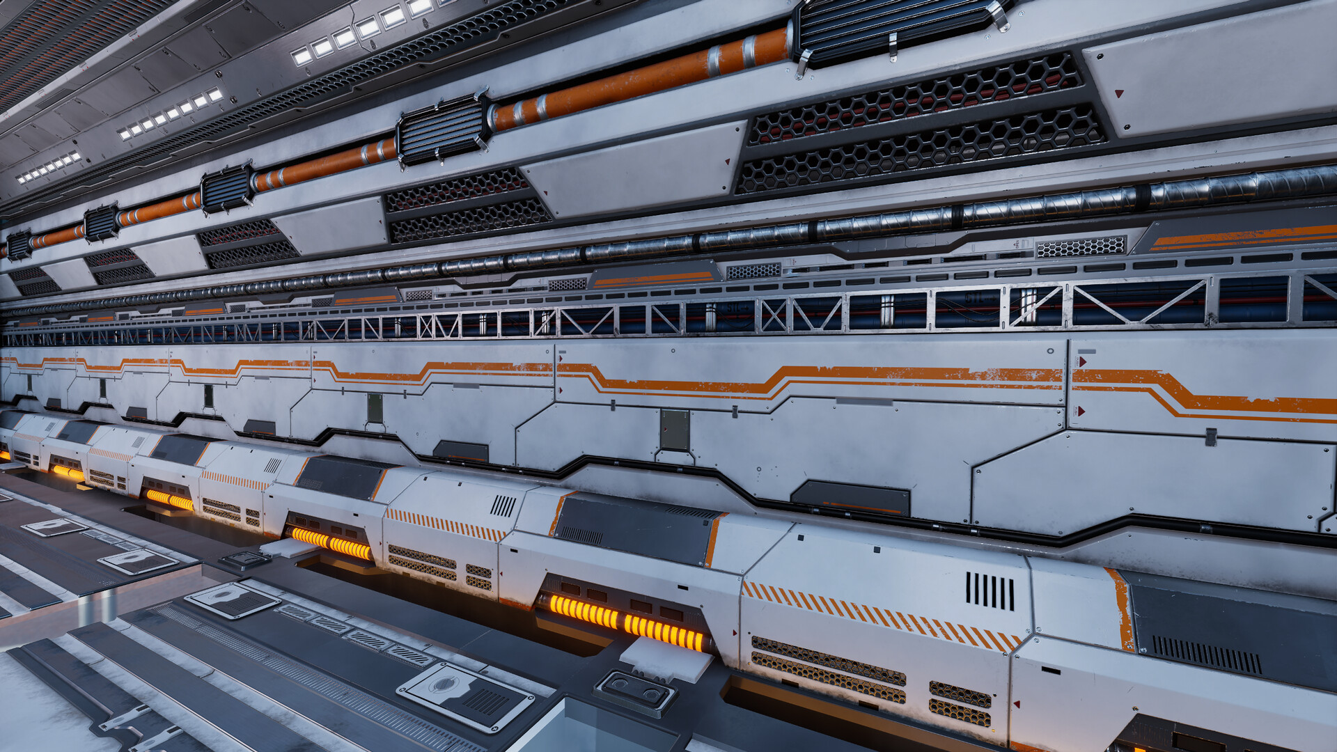 ArtStation - Sci-Fi Wall