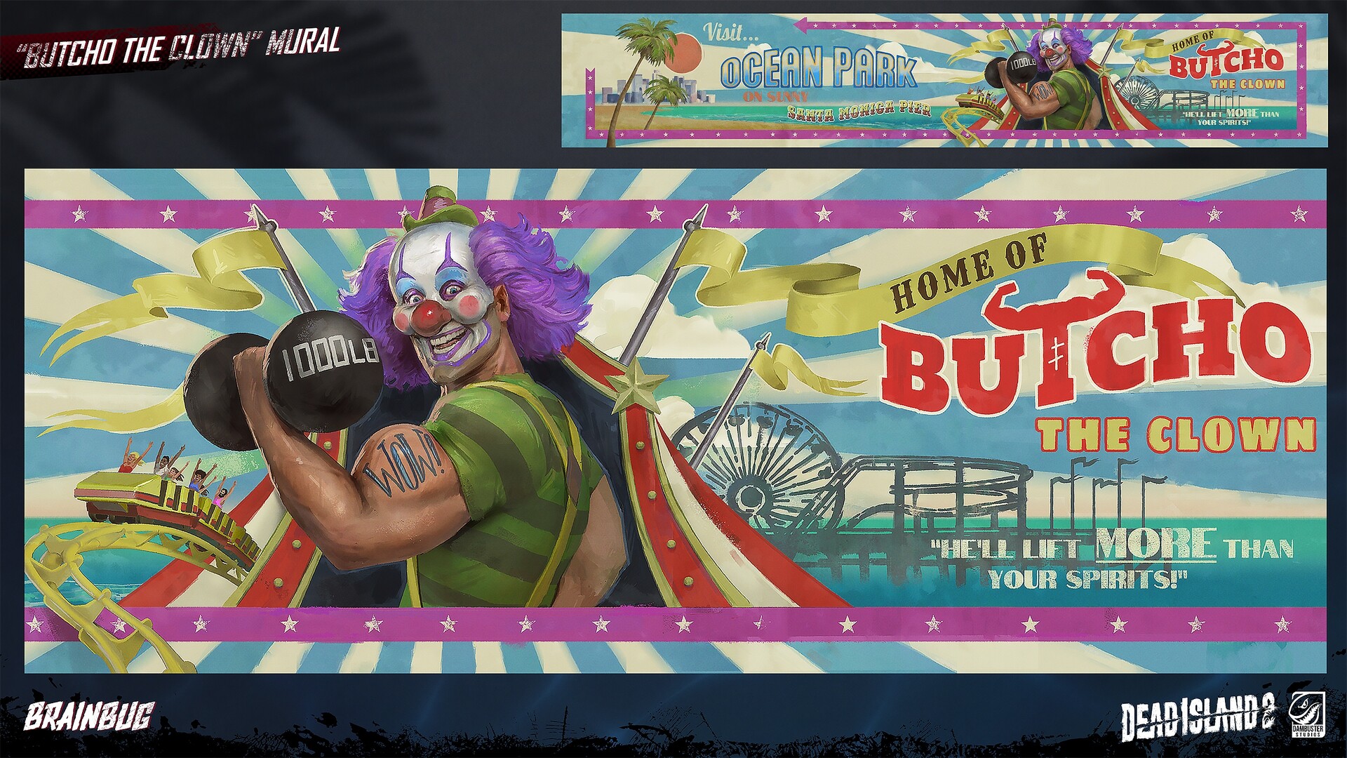 Brainbug Design - Dead Island 2 - Enemy Concepts