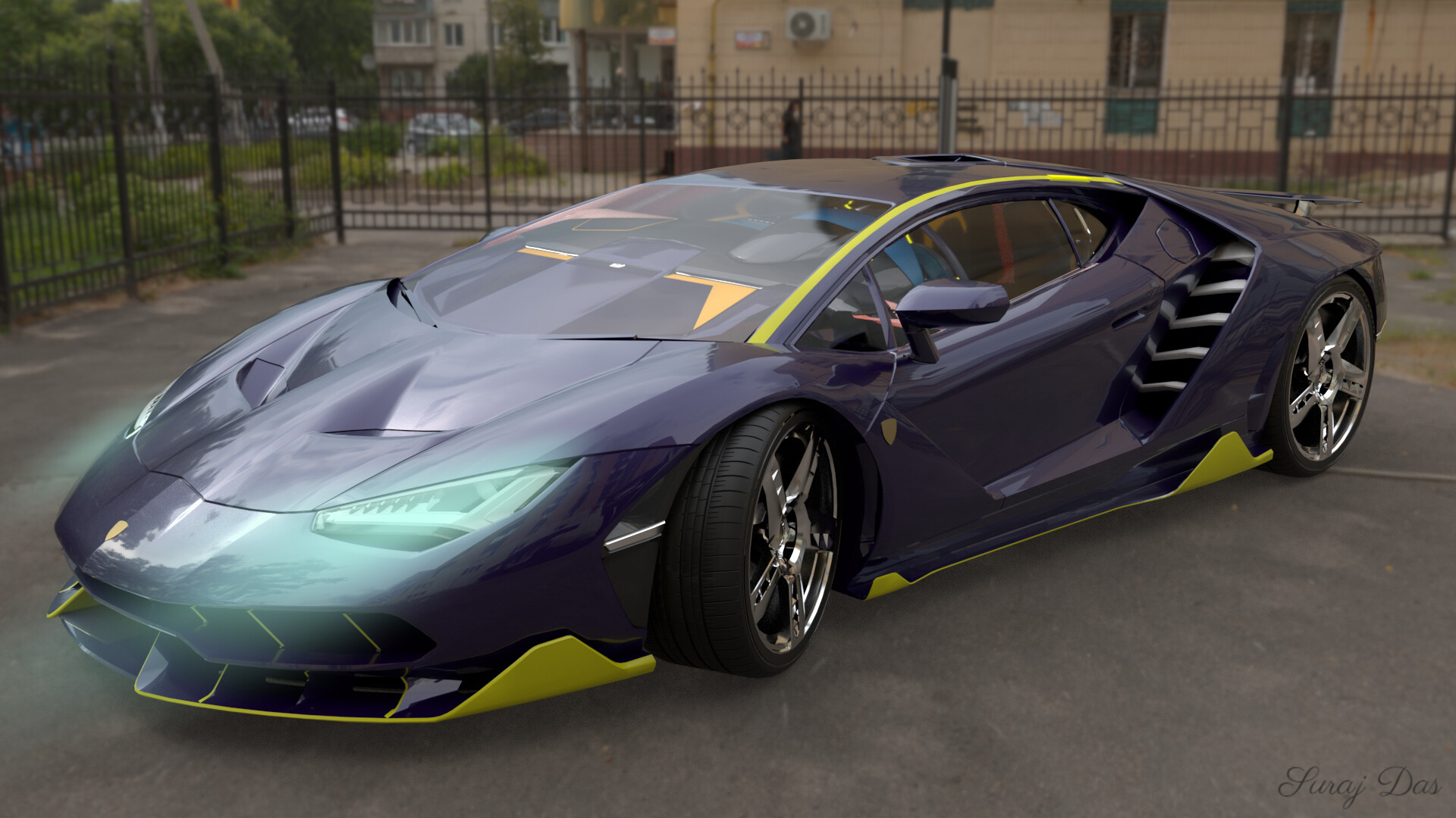 ArtStation - CAR 3D MODEL