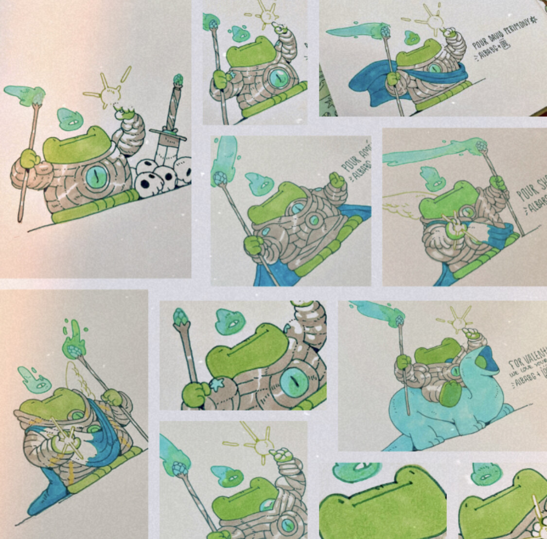 AlbaBG - Grog the Frog comic book published! 🐸