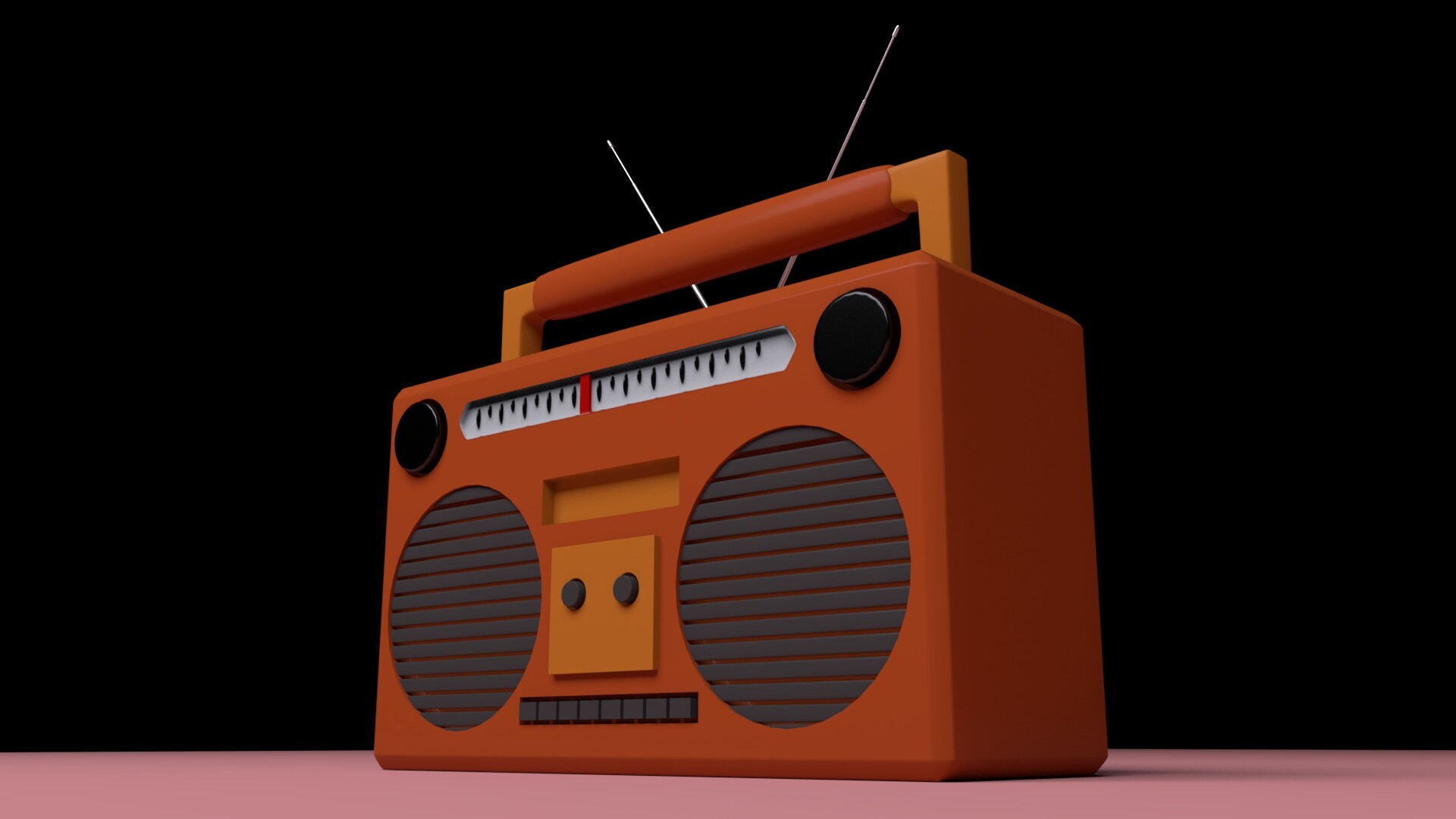 ArtStation - Low Poly Redio