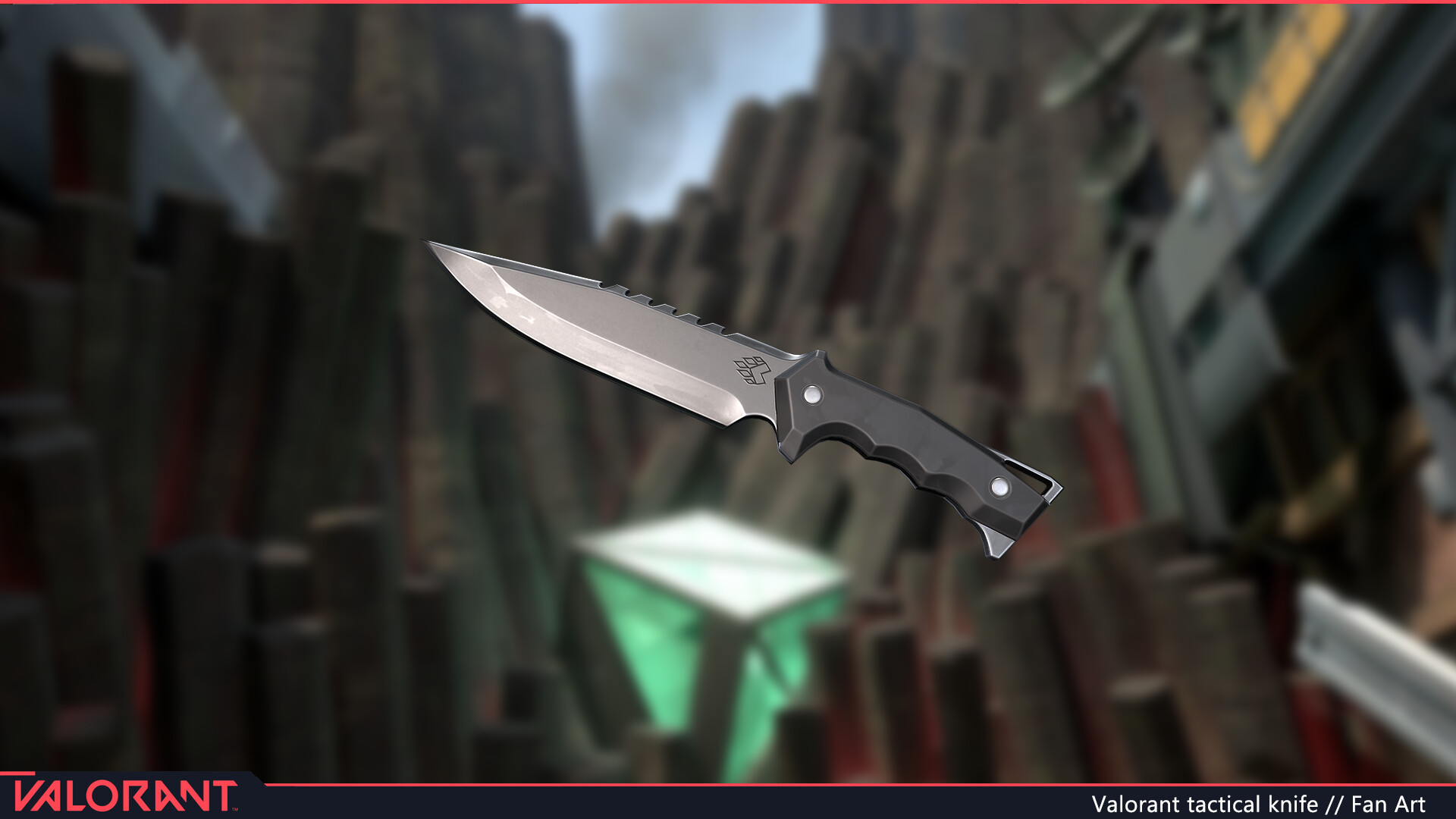 ArtStation - Valorant tactical knife