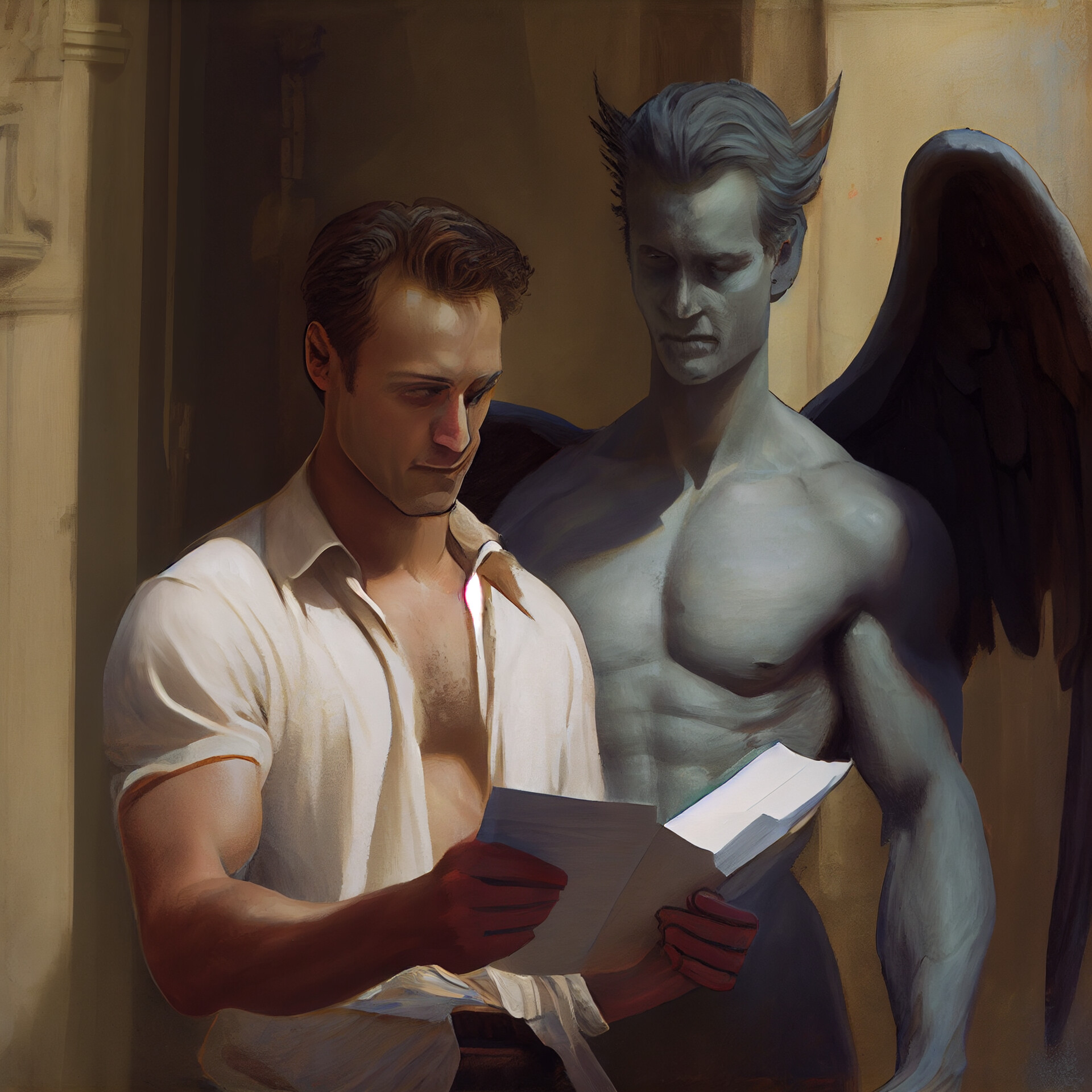 ArtStation - The Artist and The Devil
