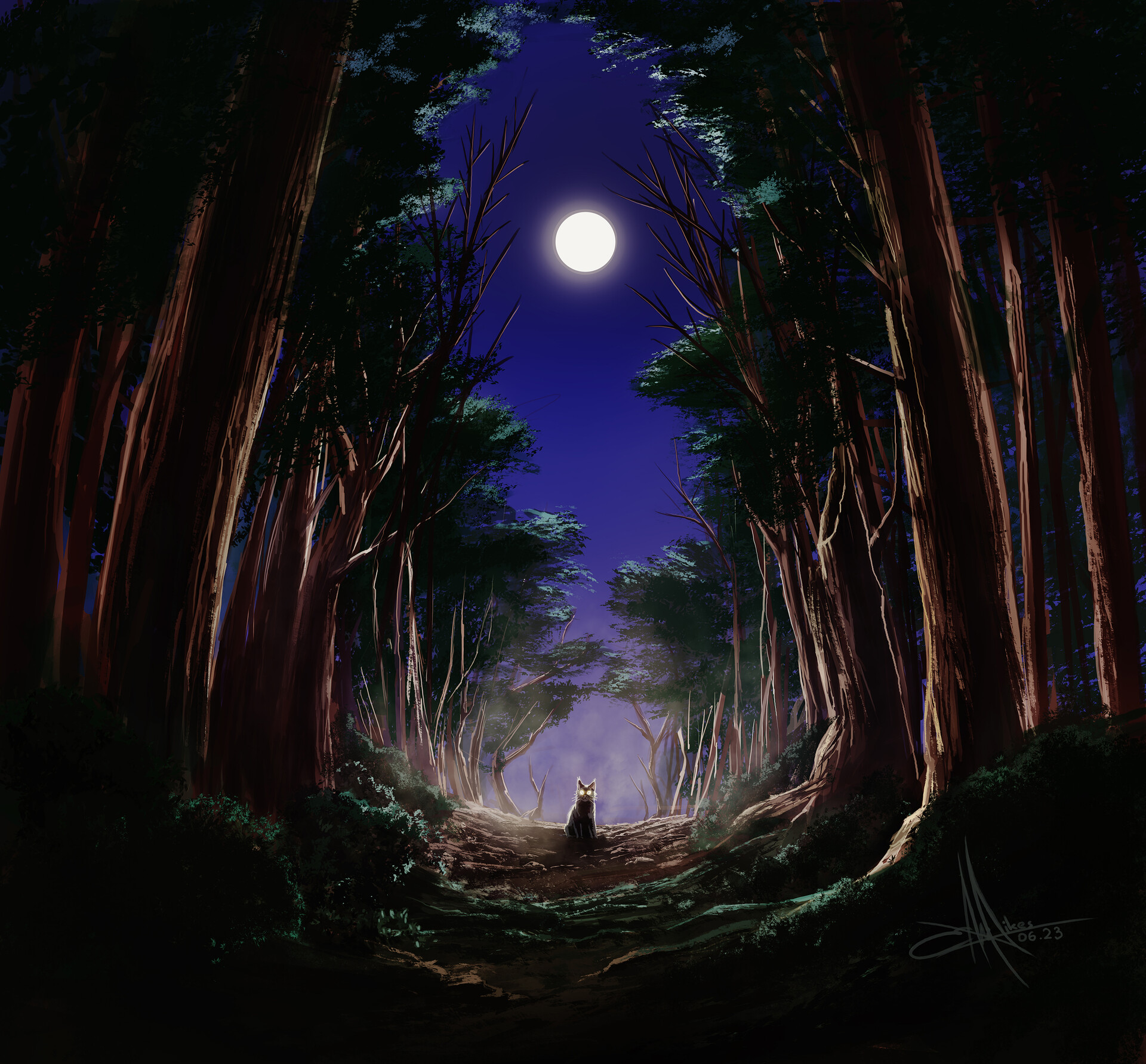 ArtStation - Night Wanderer