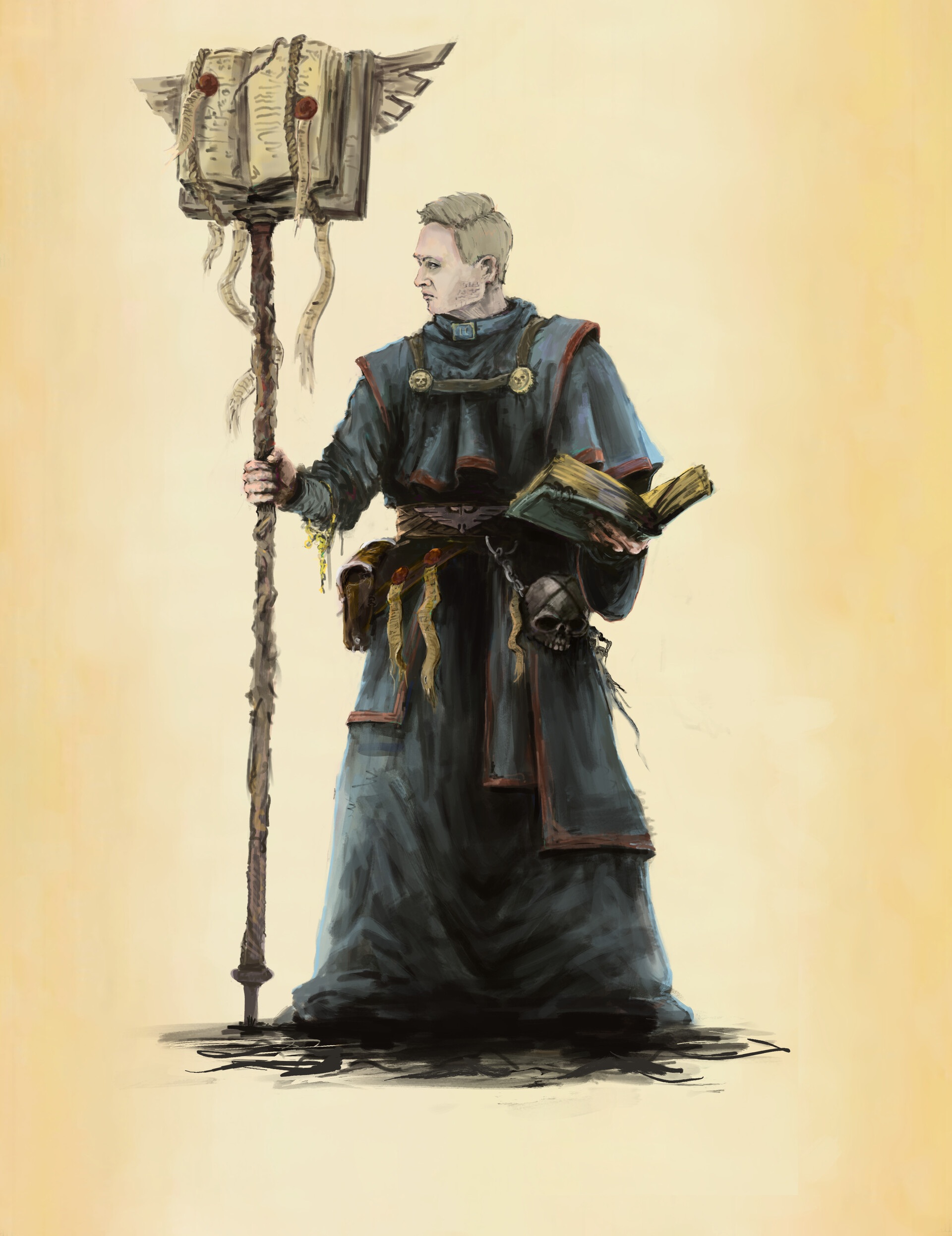 ArtStation - Warhammer 40k Priest