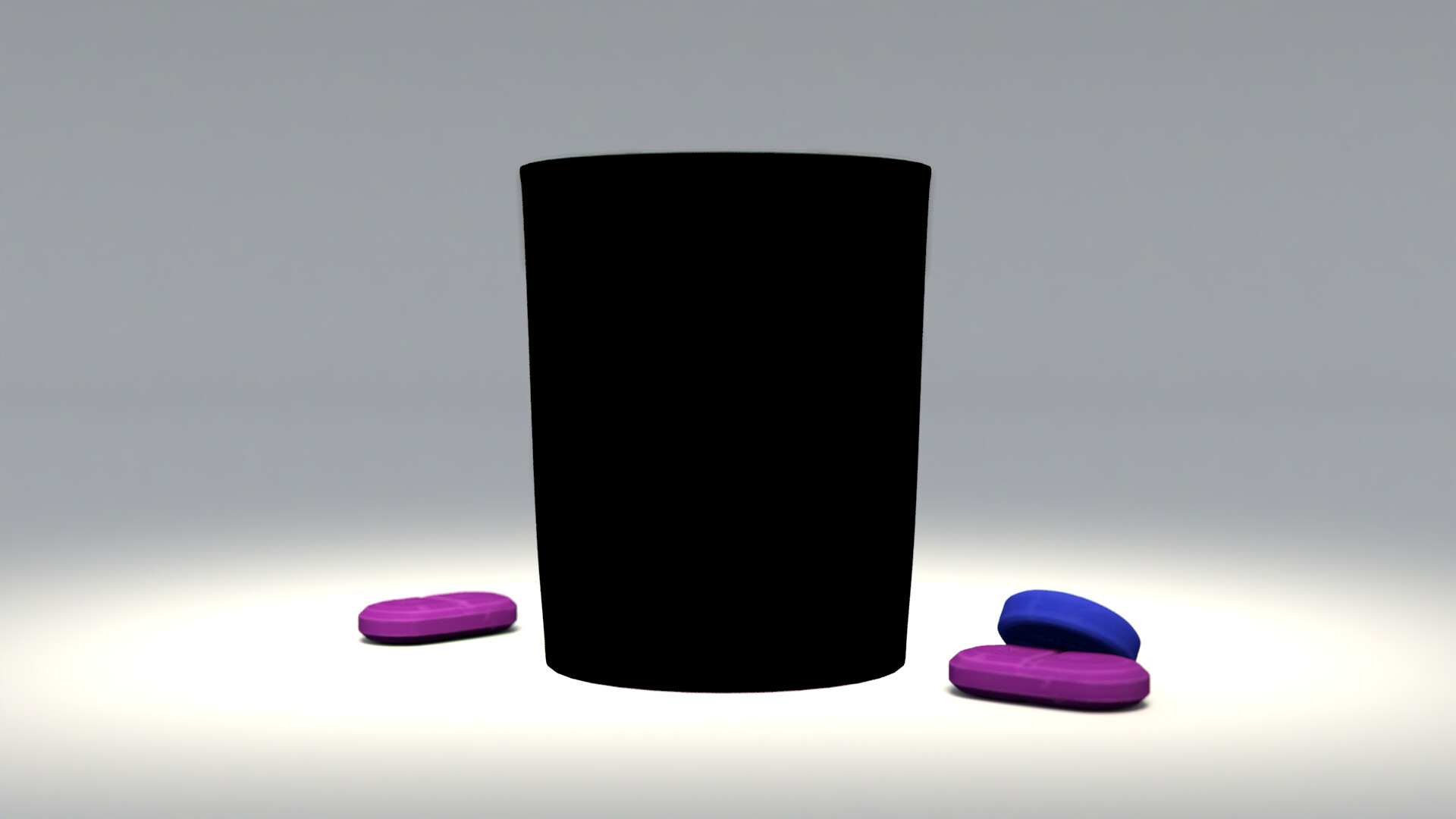 Ashley Mellor - Effervescent tablet in glass