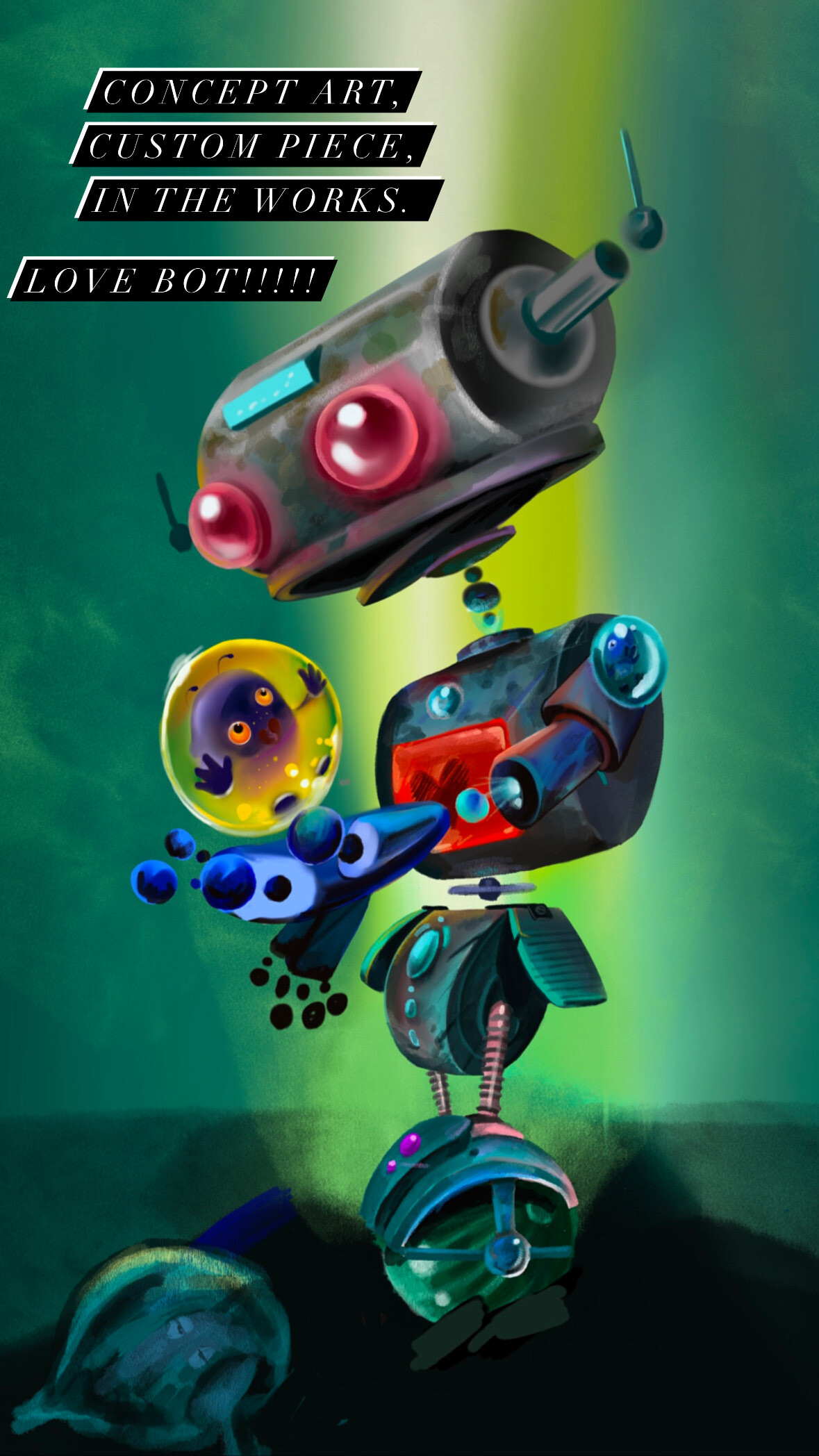 ArtStation - Love bots